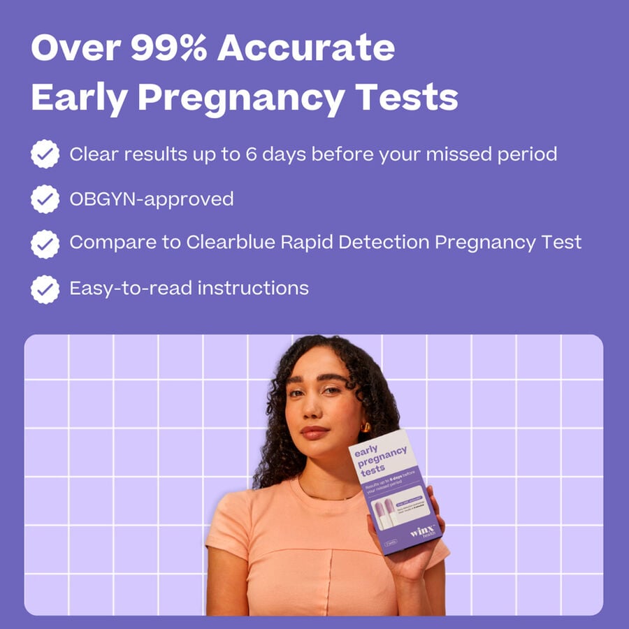 FSA Eligible Winx Health Early Pregnancy Test, 2-pack | FSA Store