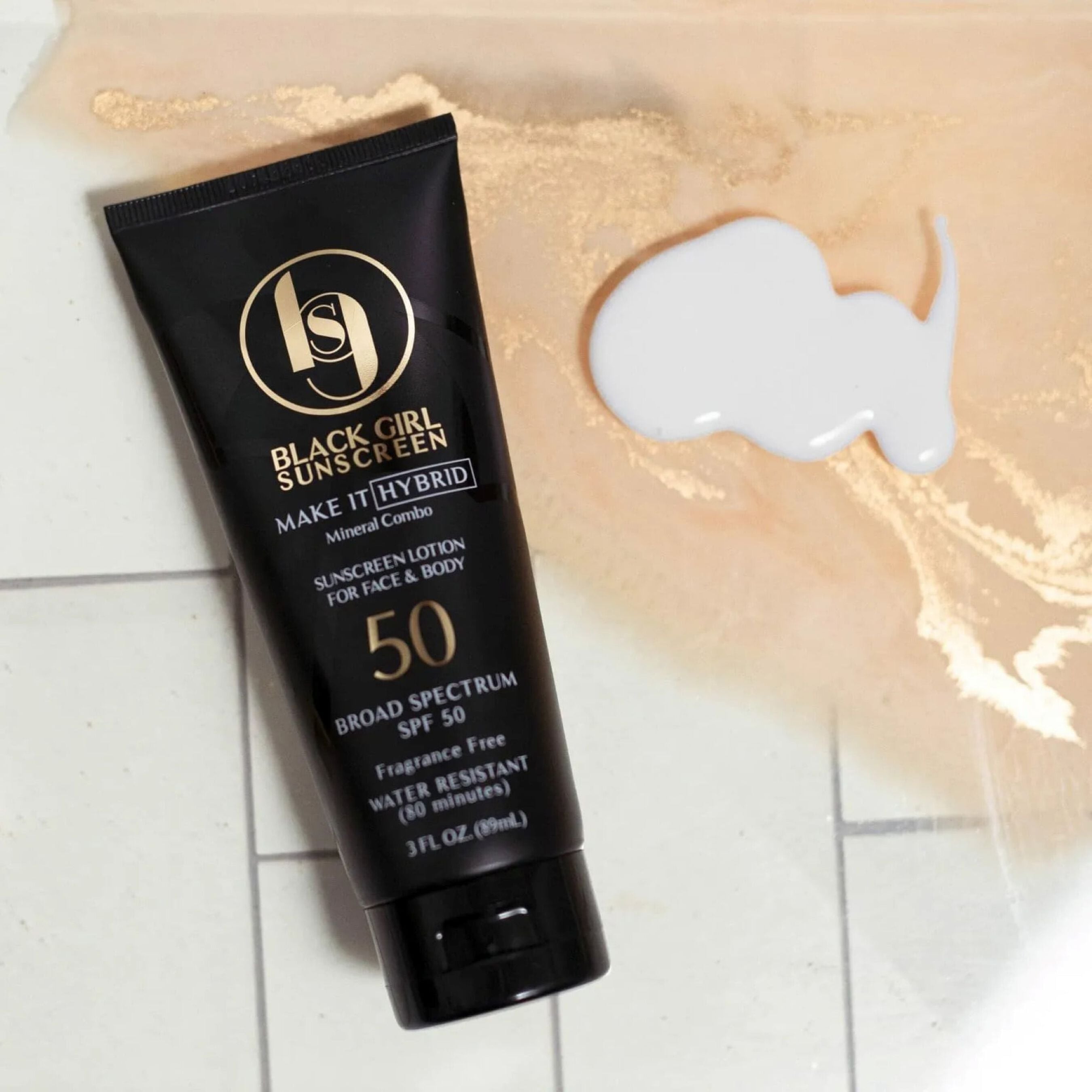 FSA Eligible Black Girl Sunscreen Make It Hybrid Sunscreen Lotion, SPF ...