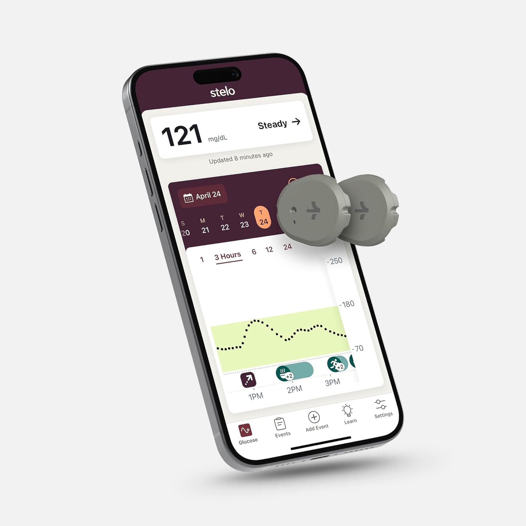 FSA Eligible Dexcom Stelo Glucose Sensor, 2-Pack | FSA Store
