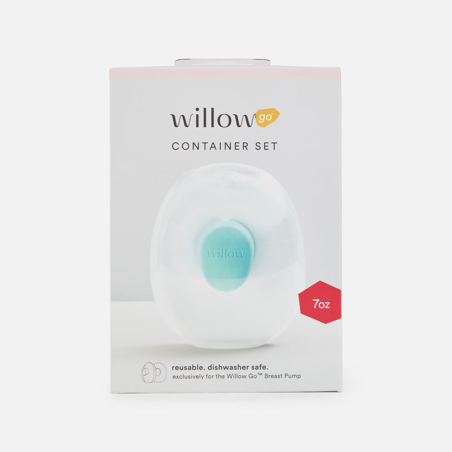 FSA Eligible Willow Go Breast Milk Container Set. 7 oz., 2-pack | FSA Store