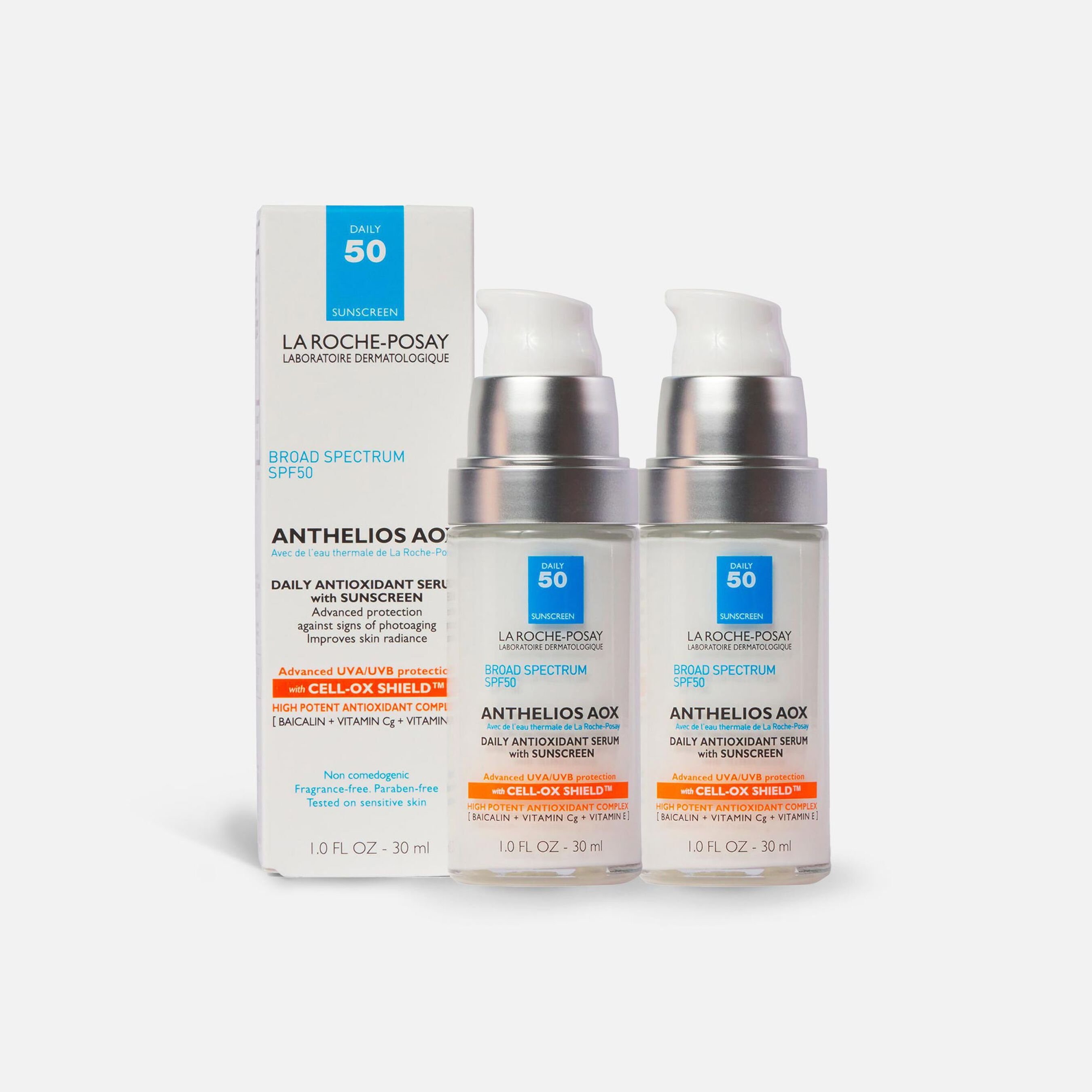 FSA Eligible La Roche-Posay Anthelios AOX Daily Antioxidant Serum SPF ...