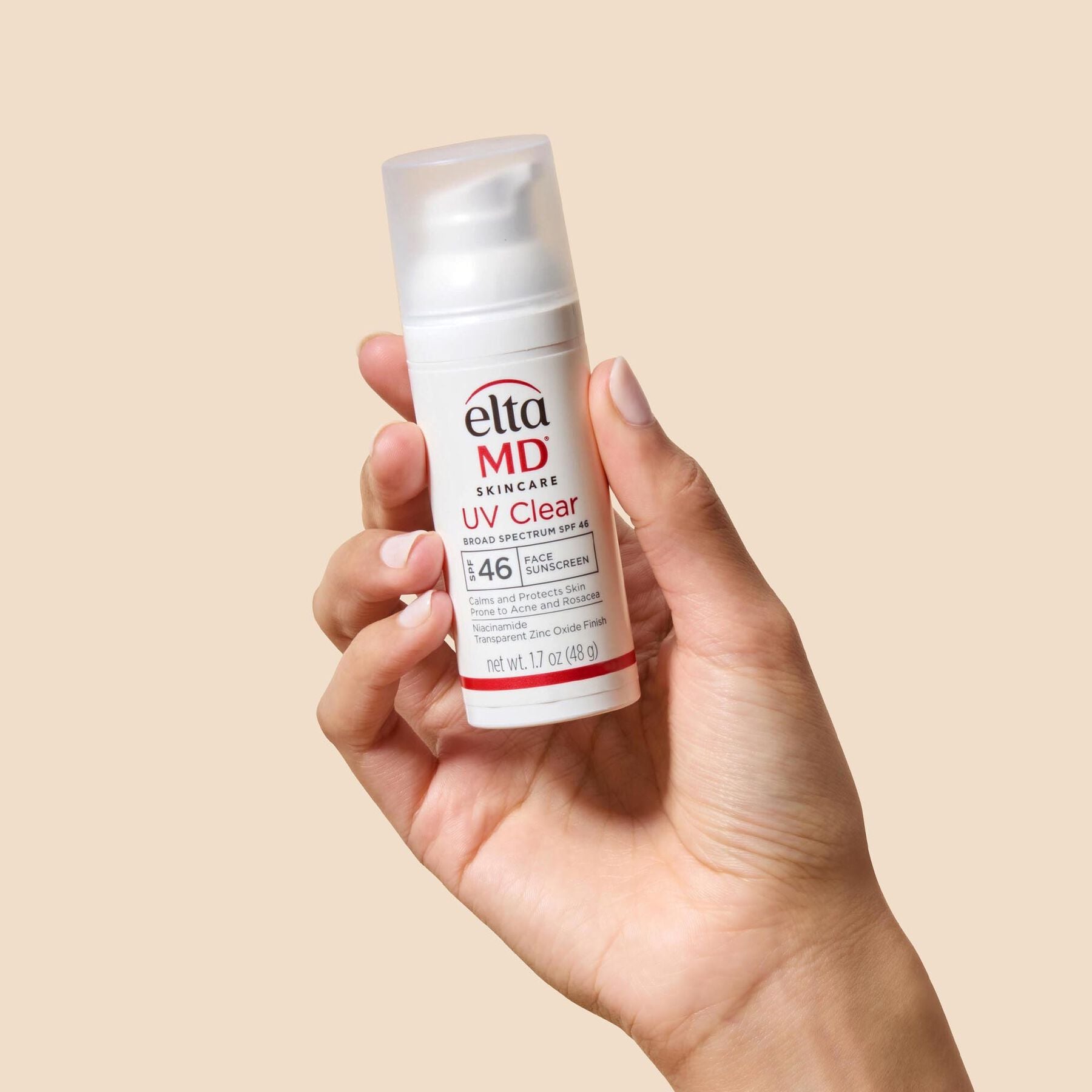FSA Eligible EltaMD UV Clear Broad-Spectrum Face Sunscreen, SPF 46, 1.7 ...