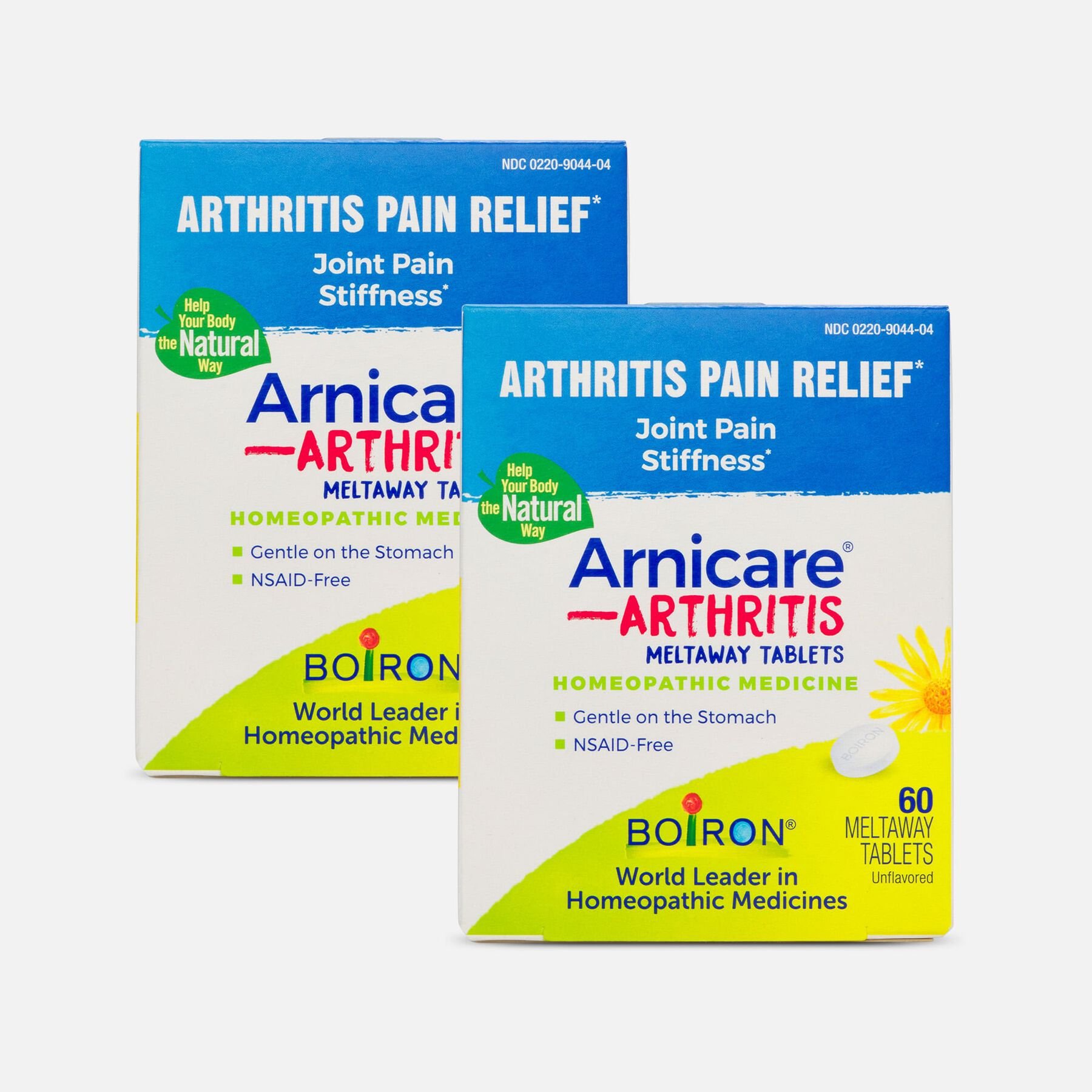 FSA Eligible Boiron Arnicare Arthritis Pain Relief Meltaway Tablets, 60 ...