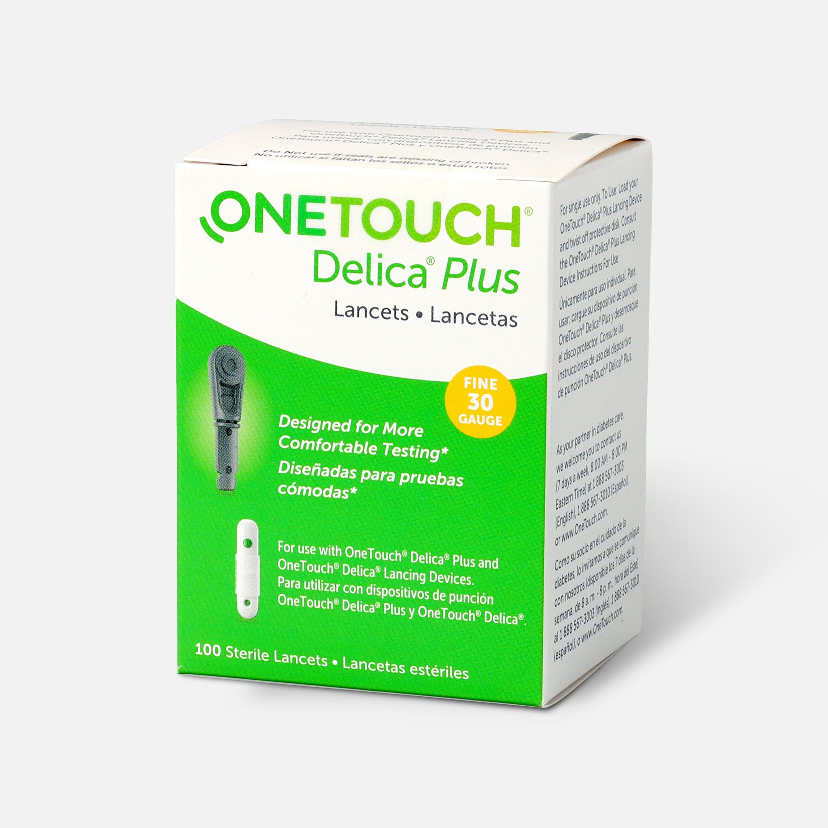 FSA Eligible OneTouch Delica Plus Lancet 30g - 100 ct. | FSA Store