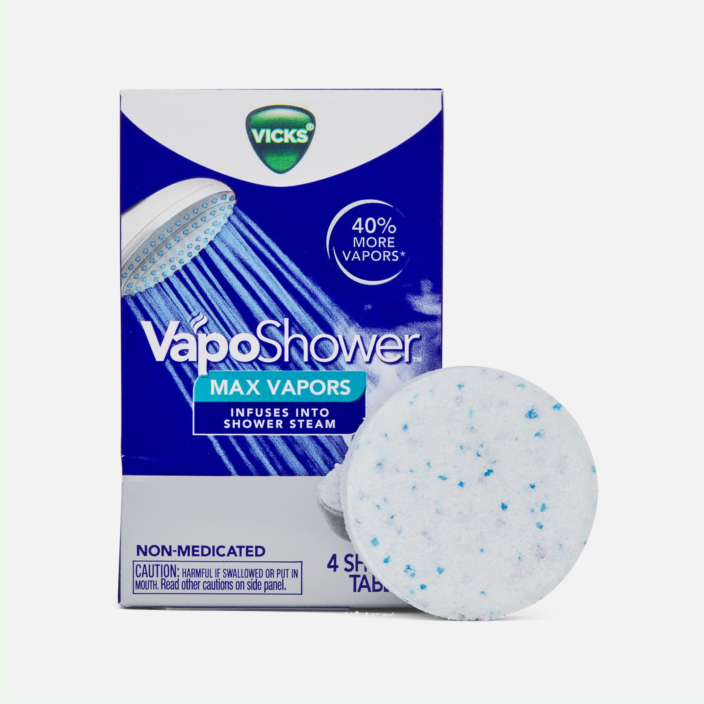 FSA Eligible Vicks VapoShower Max Vapors Shower Tablets, 4 ct. | FSA Store