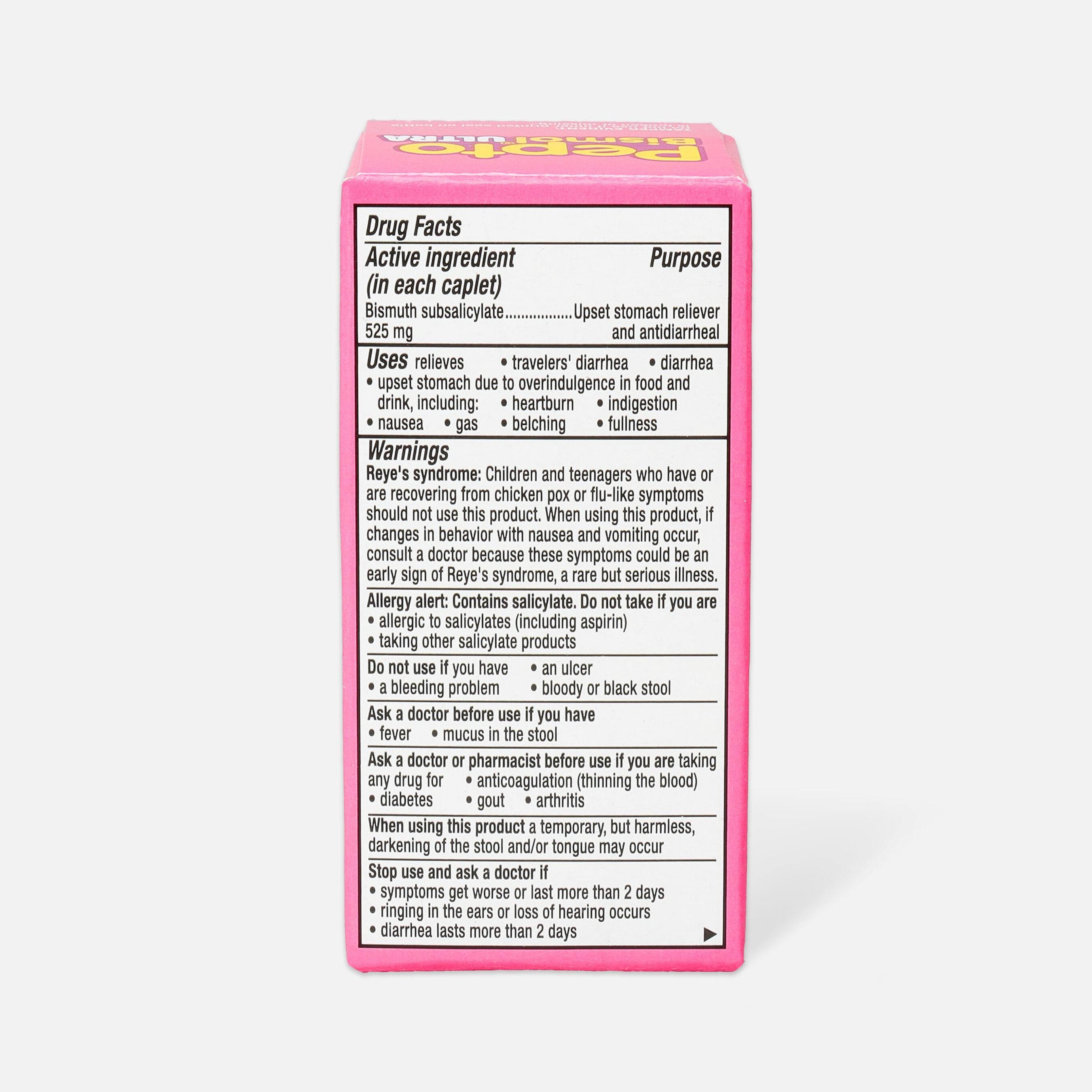 Pepto Ultra Caplets, 24 ct