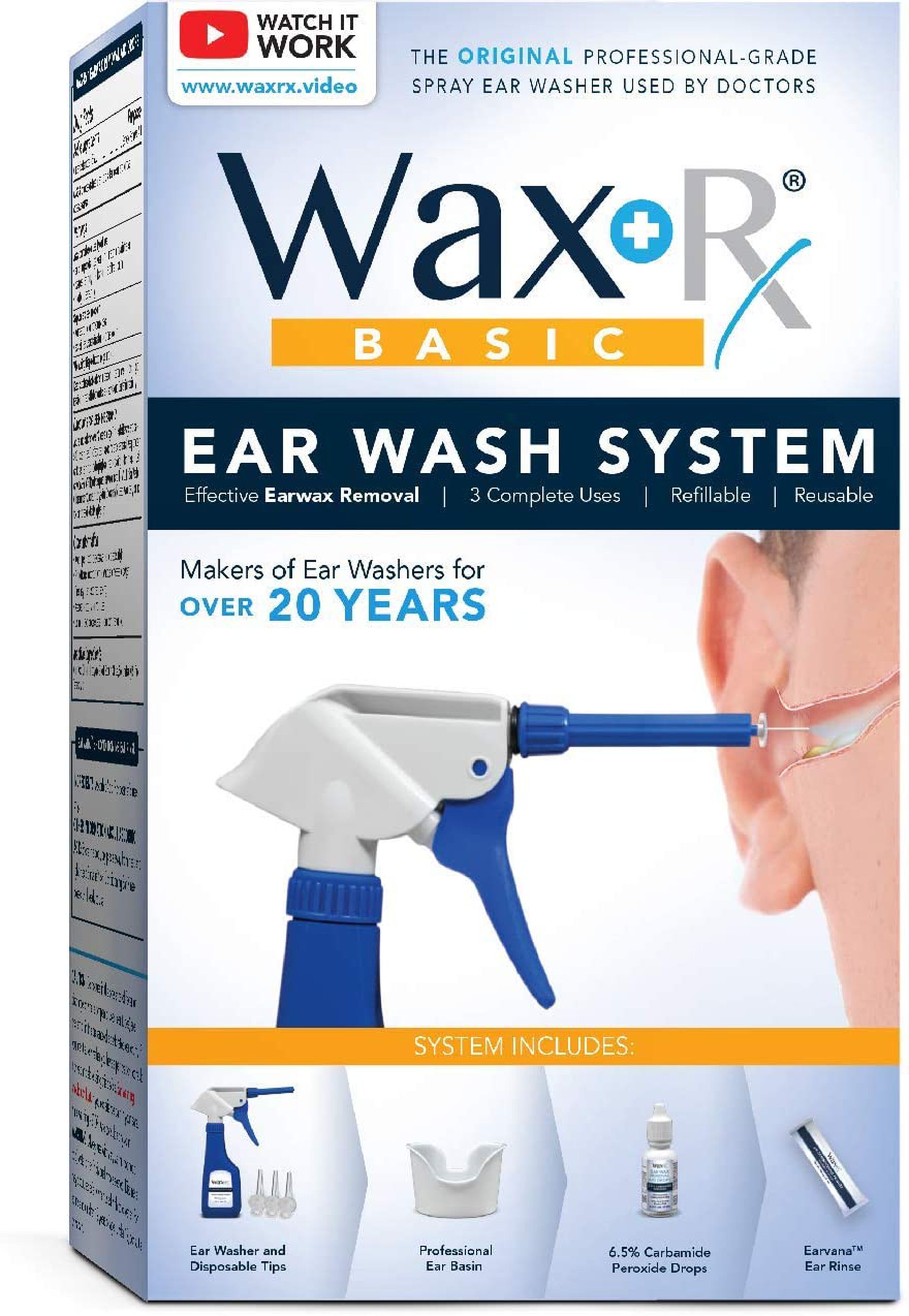 FSA Eligible WaxRx Deluxe Ear Wash System | FSA Eligible