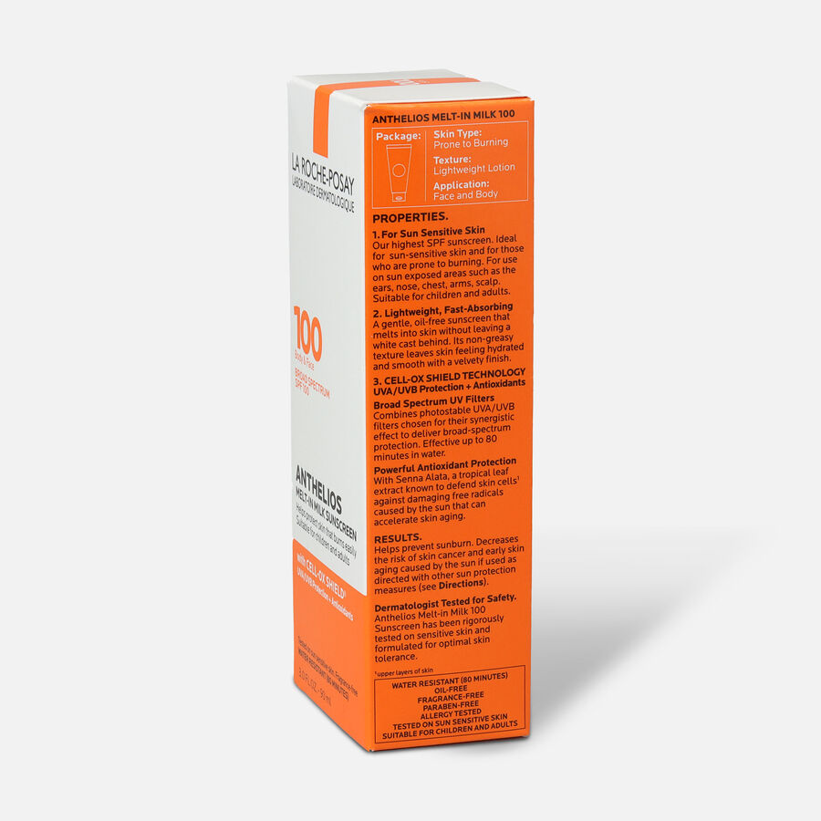 La Roche-Posay Anthelios Melt-In Milk Sunscreen for Face & Body SPF 100 ...