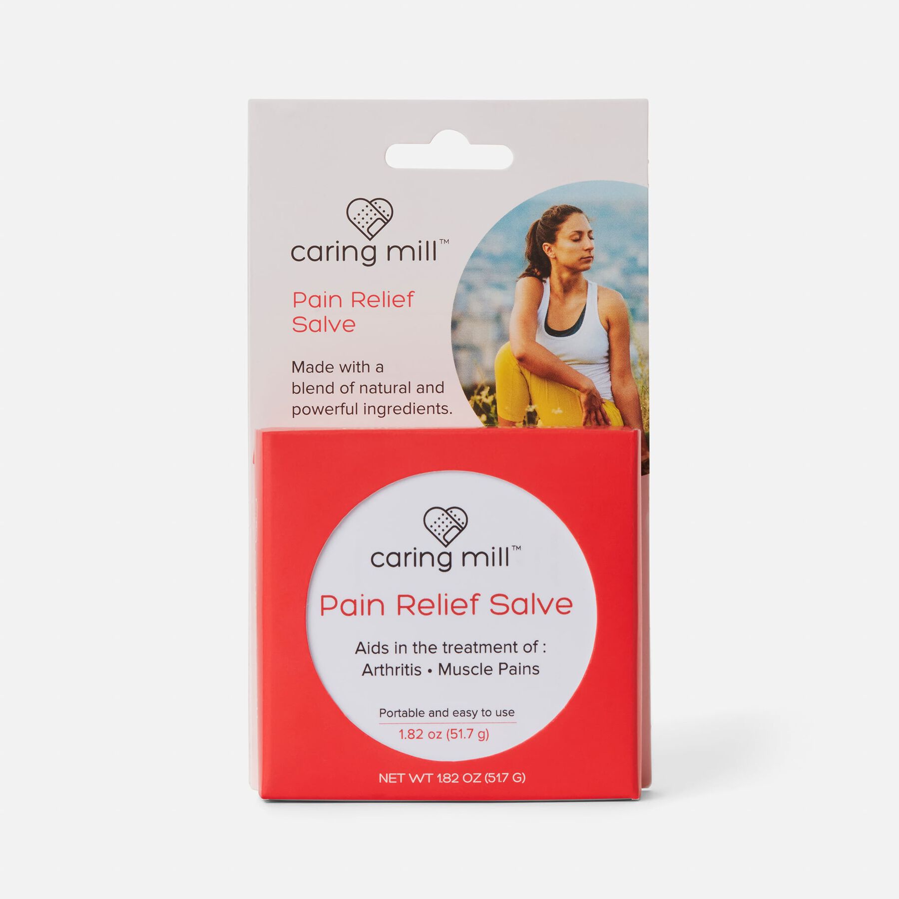 FSA Eligible Caring Mill™ Pain Relief Tin, 1.82 oz. | FSA Store