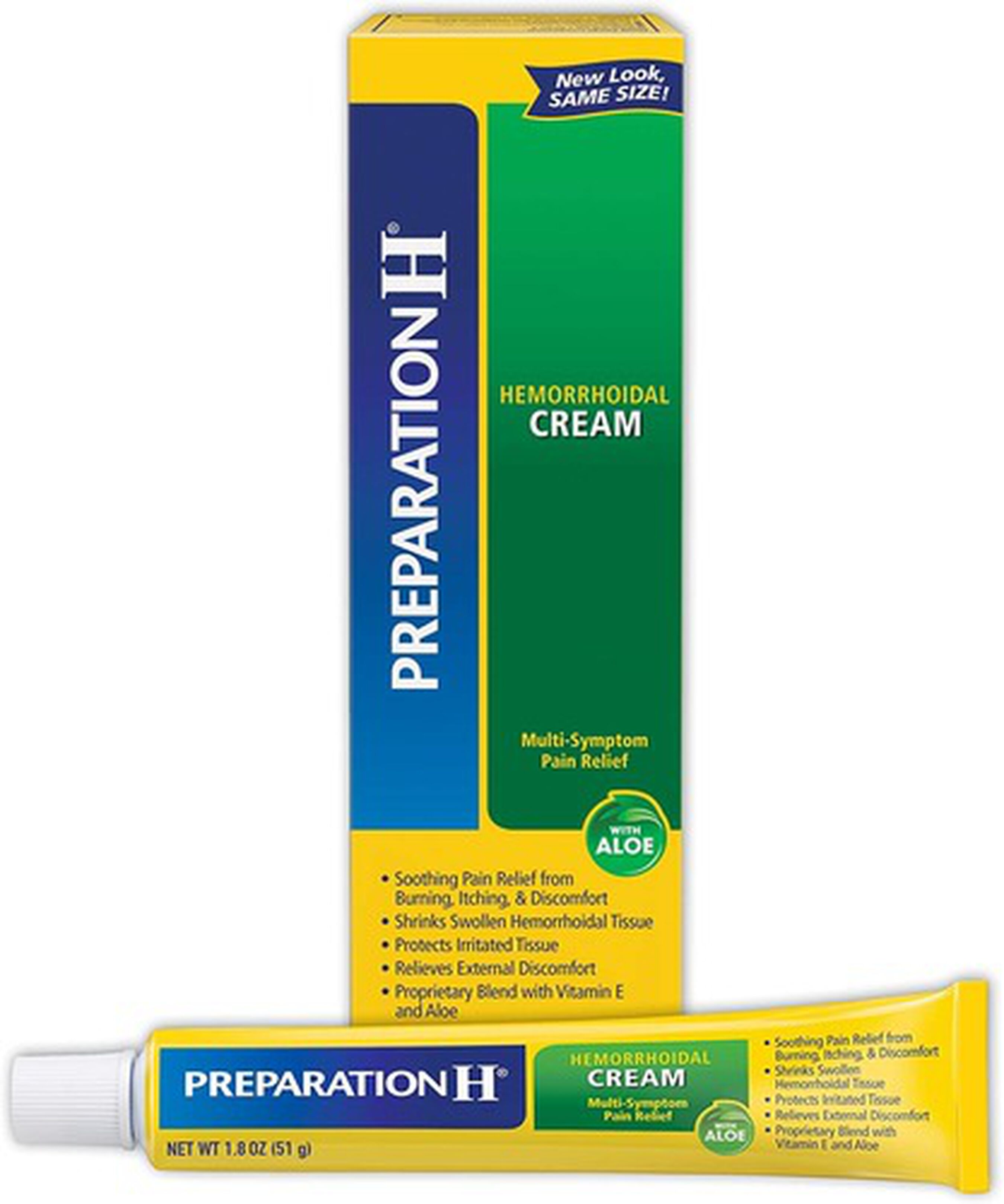 Preparation H Multi-Symptom Pain Relief Cream with Aloe, 1.8 oz
