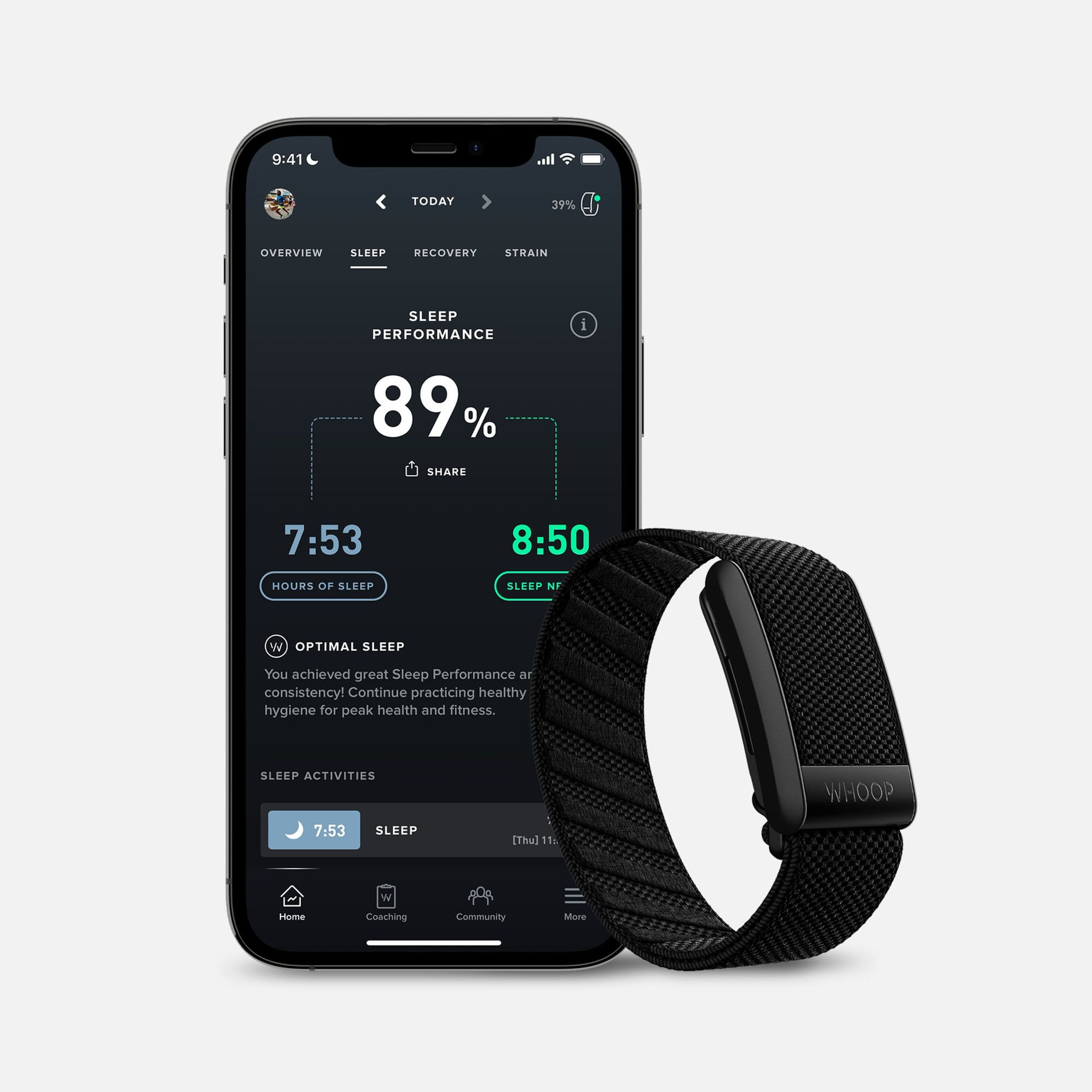 FSA Eligible WHOOP 4.0 Wearable Health & Activity Tracker | FSA Store