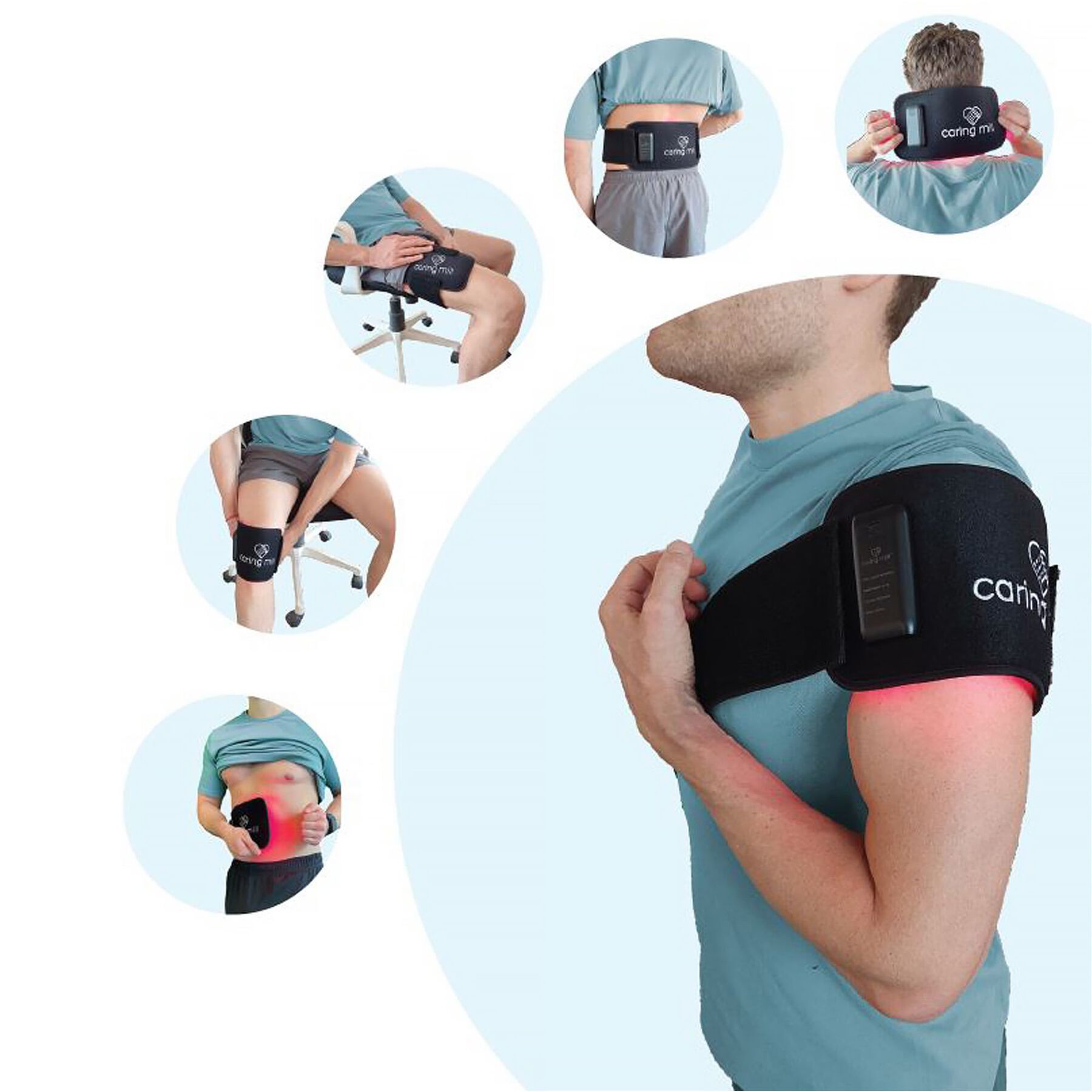 FSA Eligible Multipurpose Infrared & Red-light Therapy Flex Wrap ...