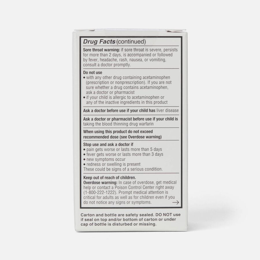 FSA Eligible Genexa Children's Acetaminophen Chewable, 24 ct. | FSA Store