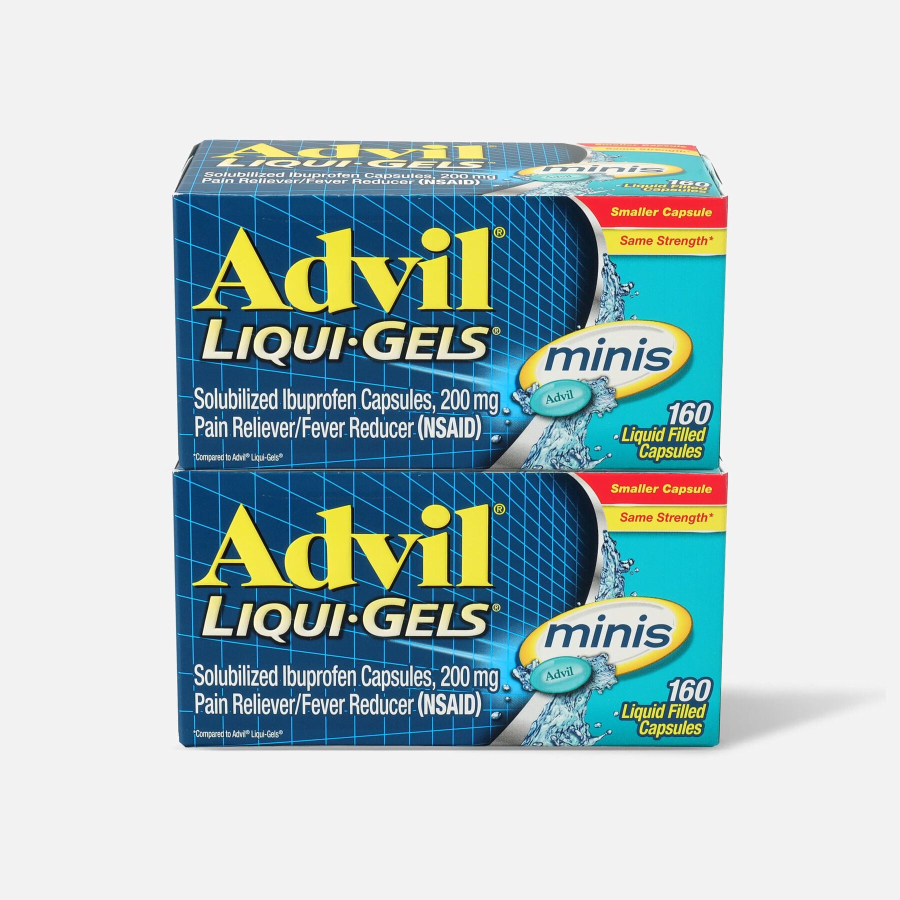 FSA Eligible Advil Liqui-Gels Minis, 160 ct. (2-Pack) | FSA Store