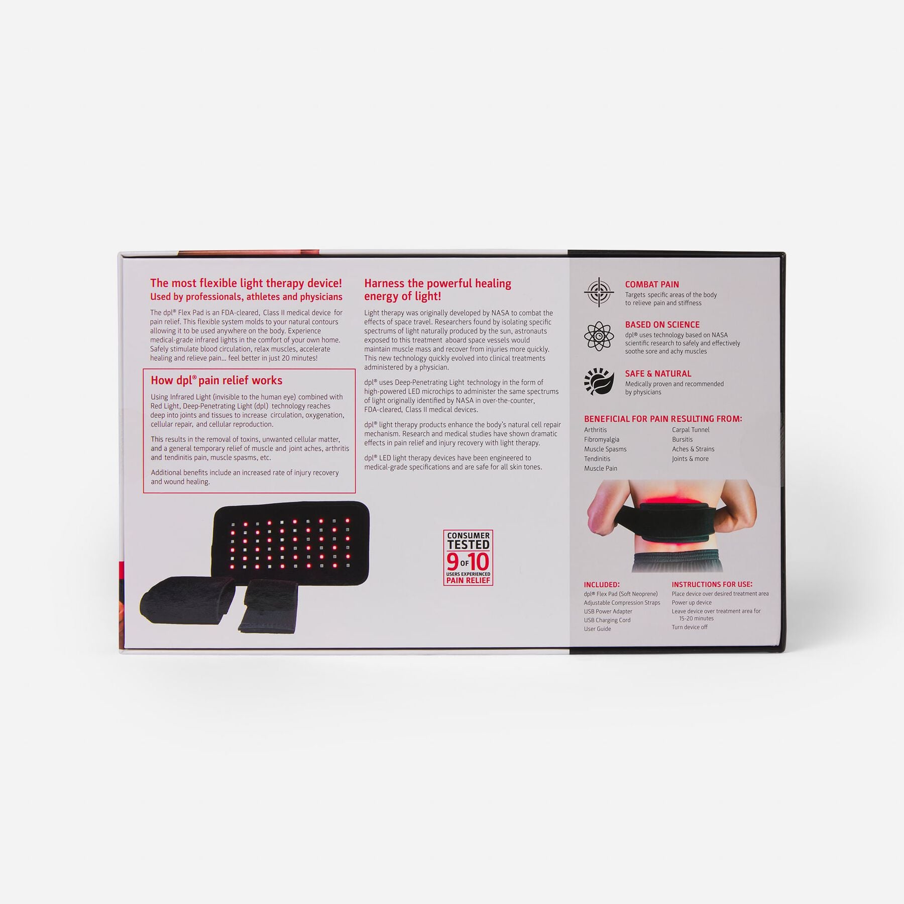 FSA Eligible dpl® Flex Wrap Pain Relief System | FSA Store