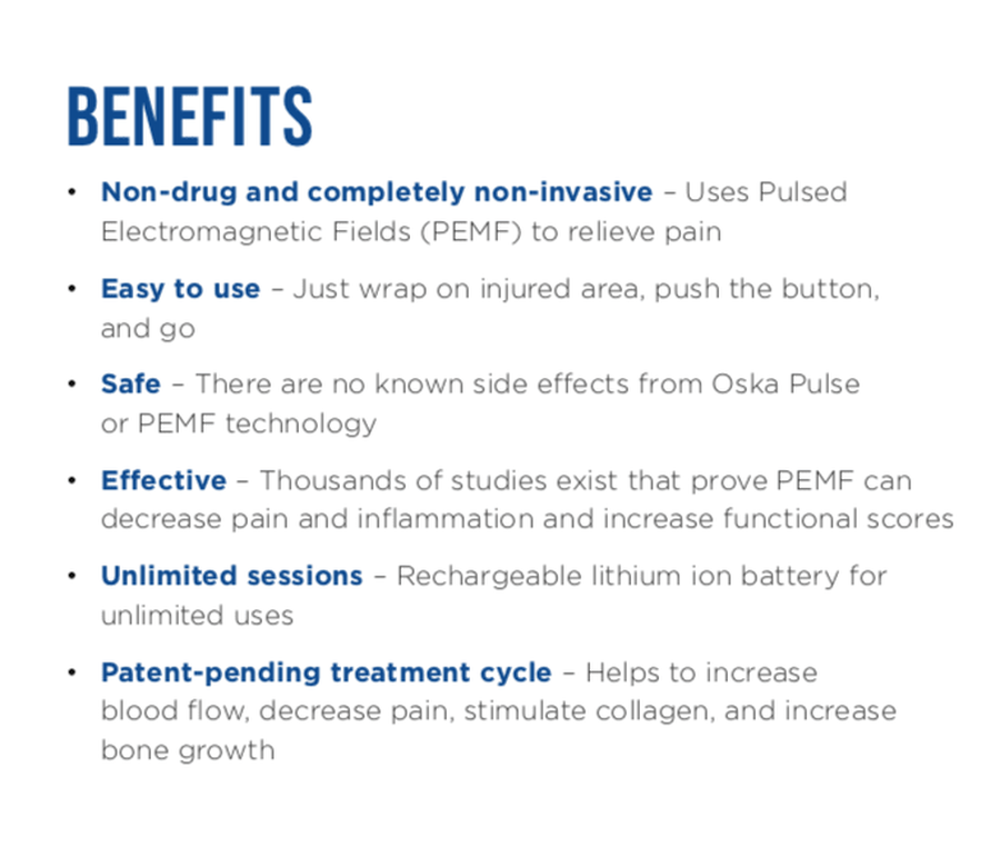 Oska Pulse Pain Relief Device