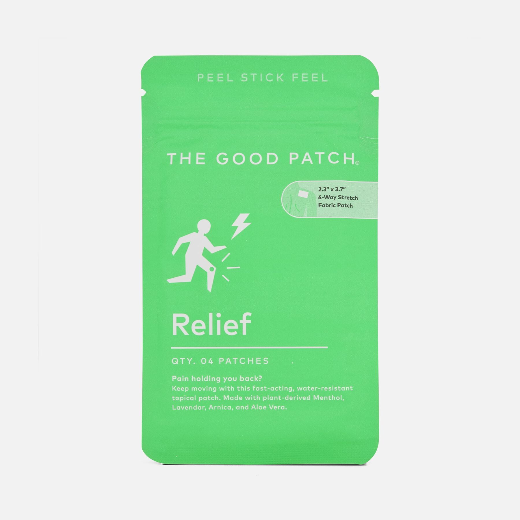 FSA Eligible The Good Patch® Relief - Pain Relieving Wellness Patch, 4 ...