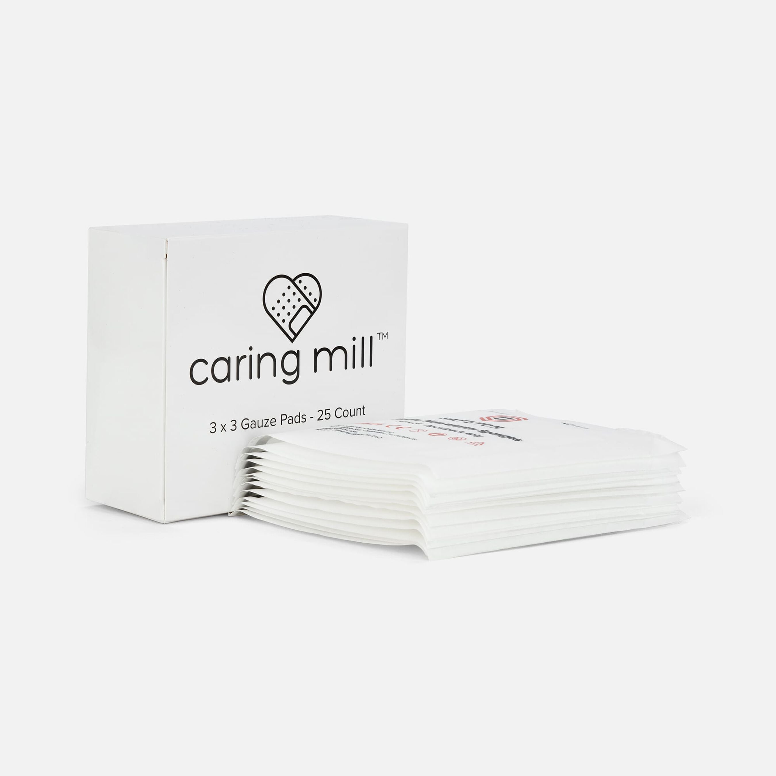 FSA Eligible Caring Mill™ Gauze Pads, Small, 25 ct. | FSA Store
