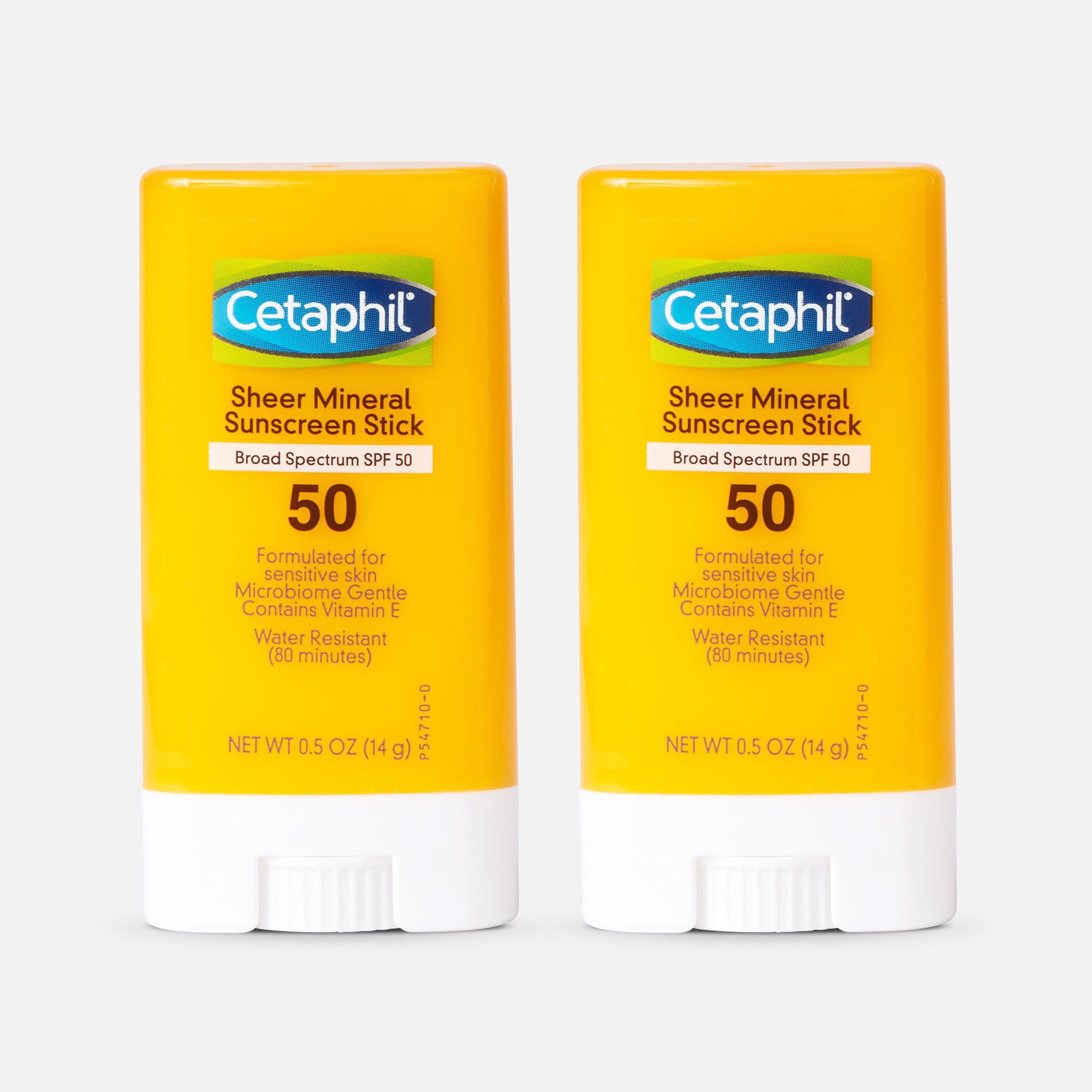 FSA Eligible Cetaphil Sun Sheer Mineral Sunscreen Stick for Face and ...