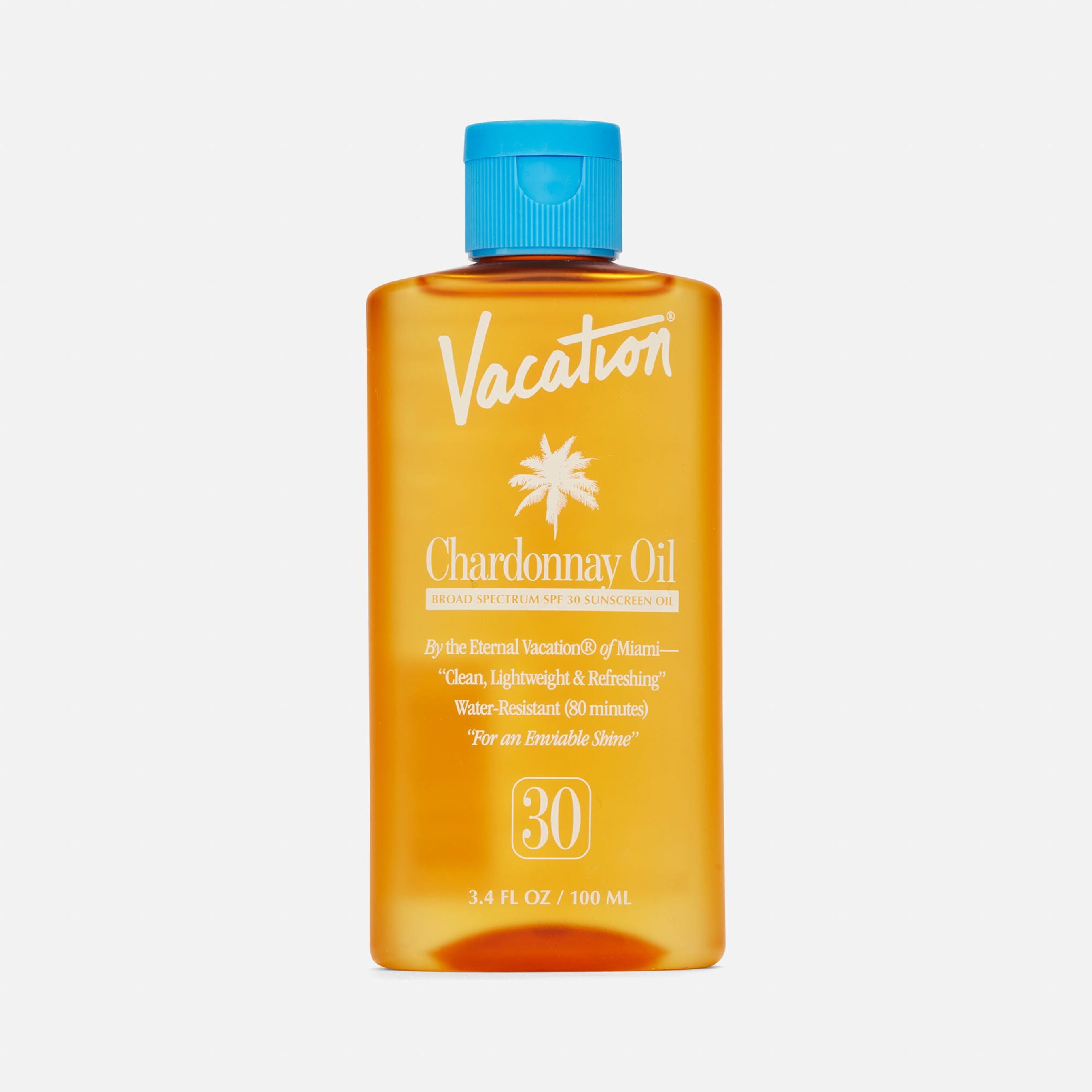 FSA Eligible Vacation Chardonnay Oil Sunscreen, SPF 30, 3.4 oz. | FSA Store