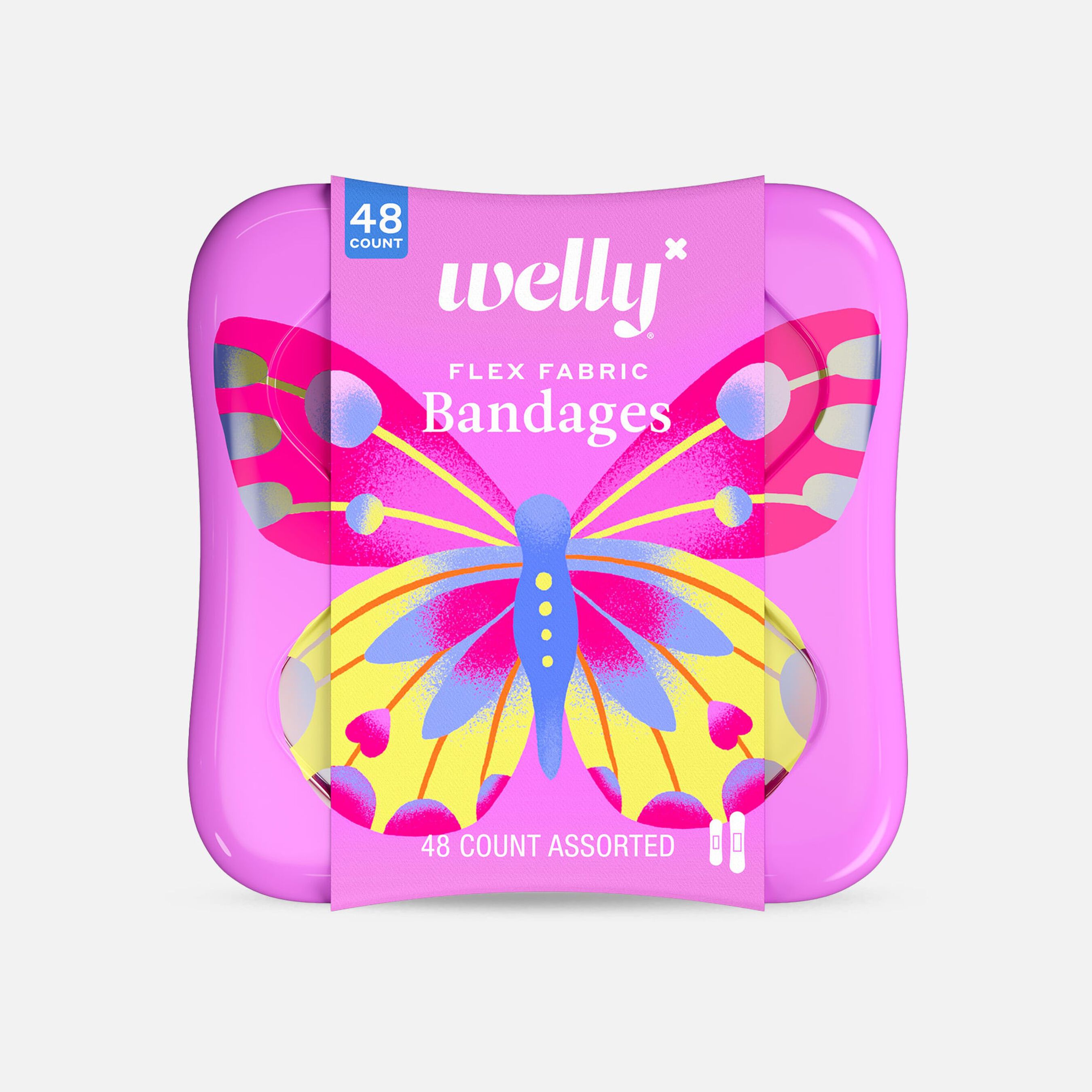 FSA Eligible Welly Bravery Badges Butterfly Assorted Flex Fabric ...
