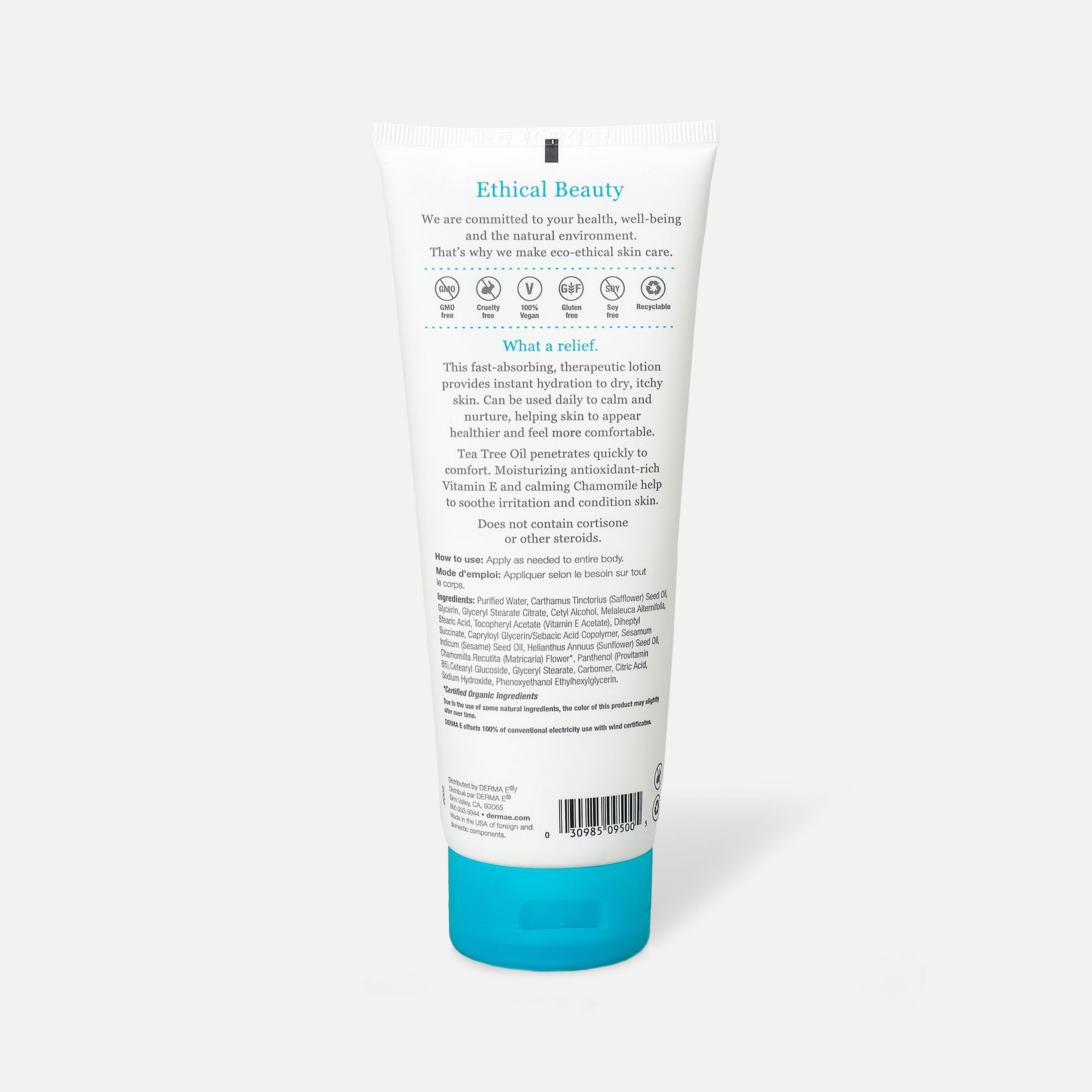 FSA Eligible Derma E Soothing Relief Lotion, 8 oz. | FSA Store