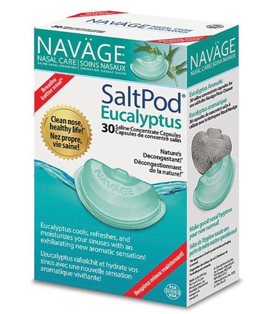 Navage Eucalyptus SaltPod, 30-Pack