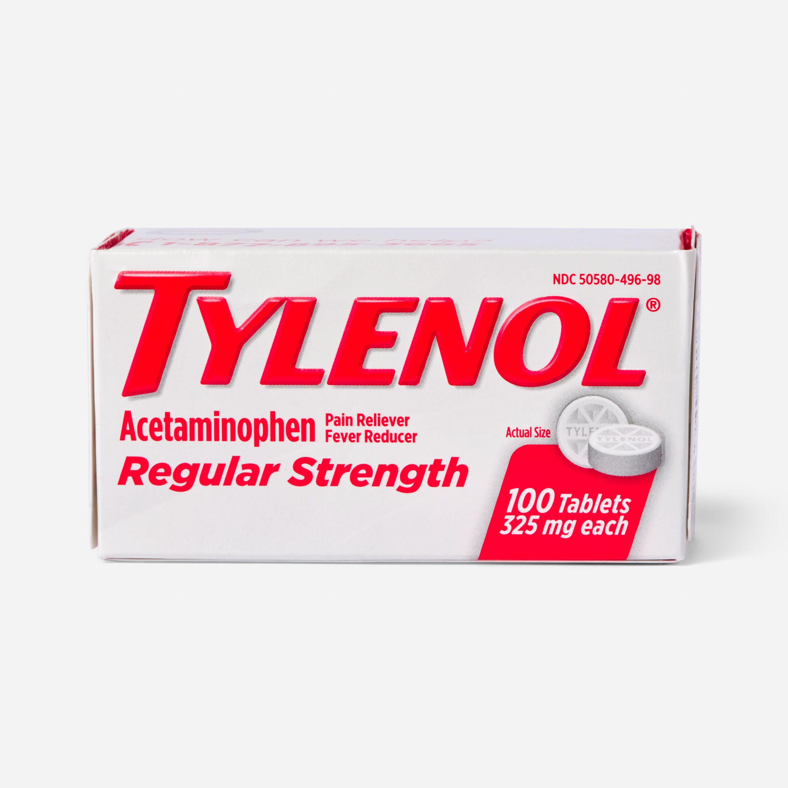 FSA Eligible Tylenol Regular Strength Tablets, 100 ct. | FSA Store