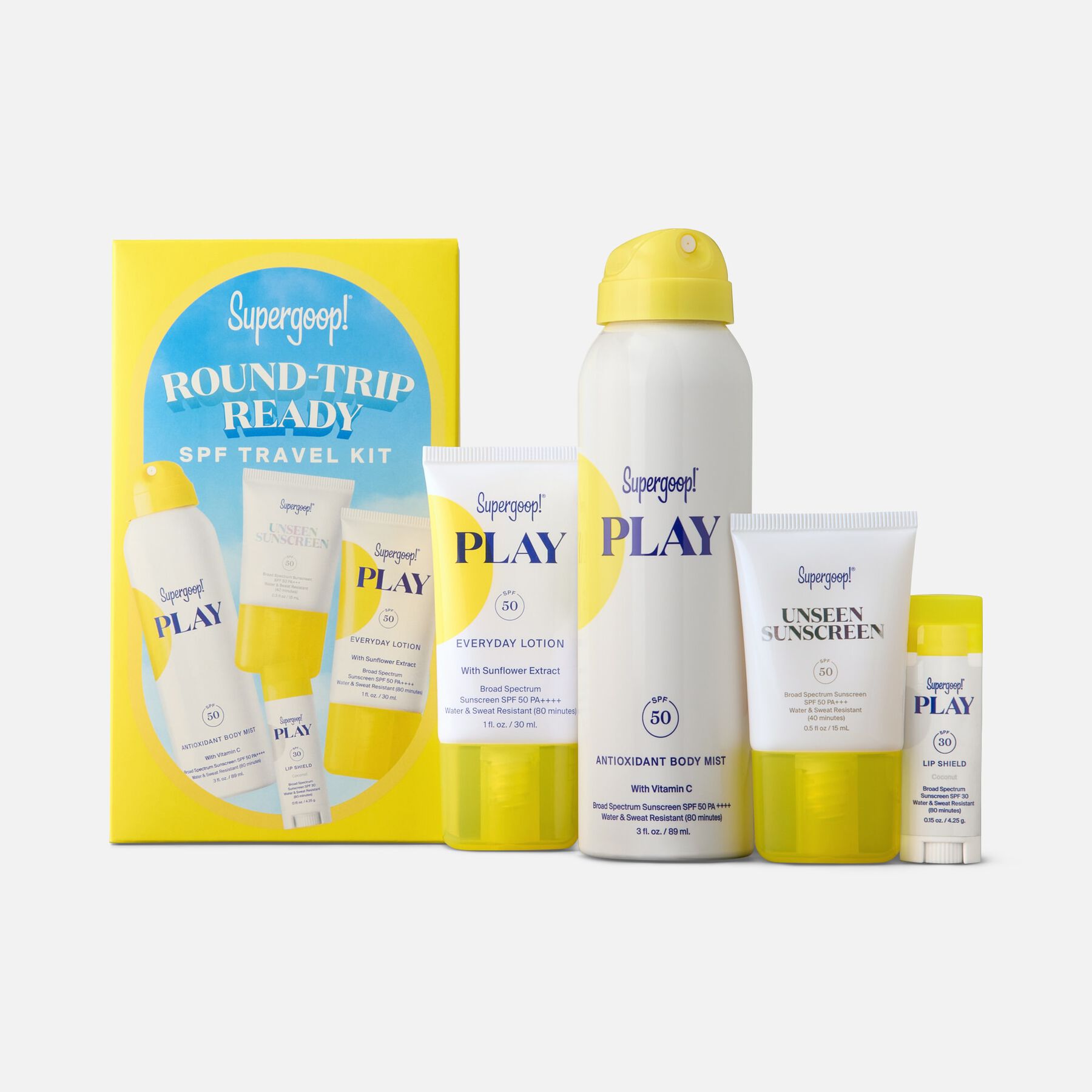 FSA Eligible Supergoop! Round Trip Ready Kit | FSA Store