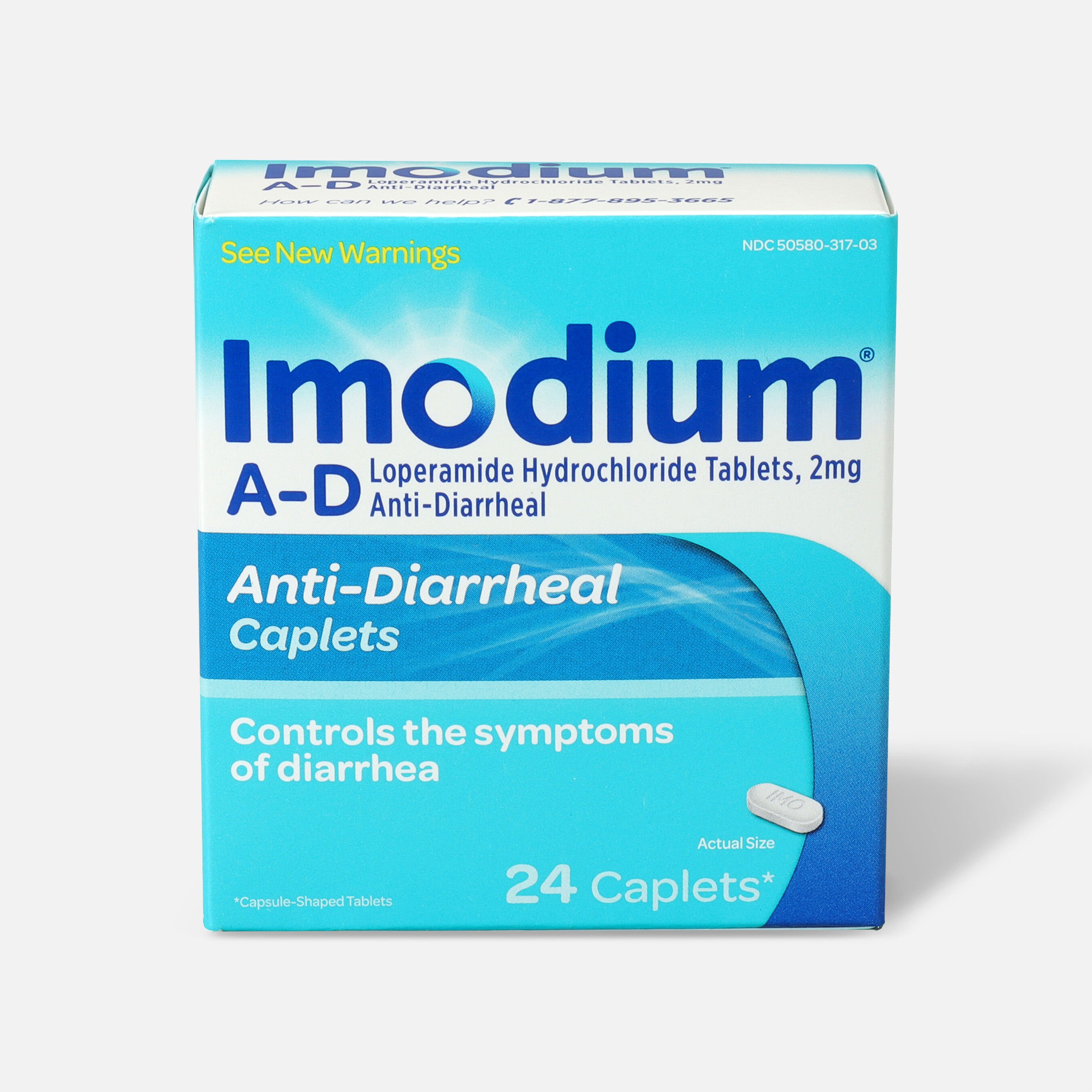 FSA Eligible Imodium A-D Anti-Diarrheal, Caplet 24 ct. | FSA Store