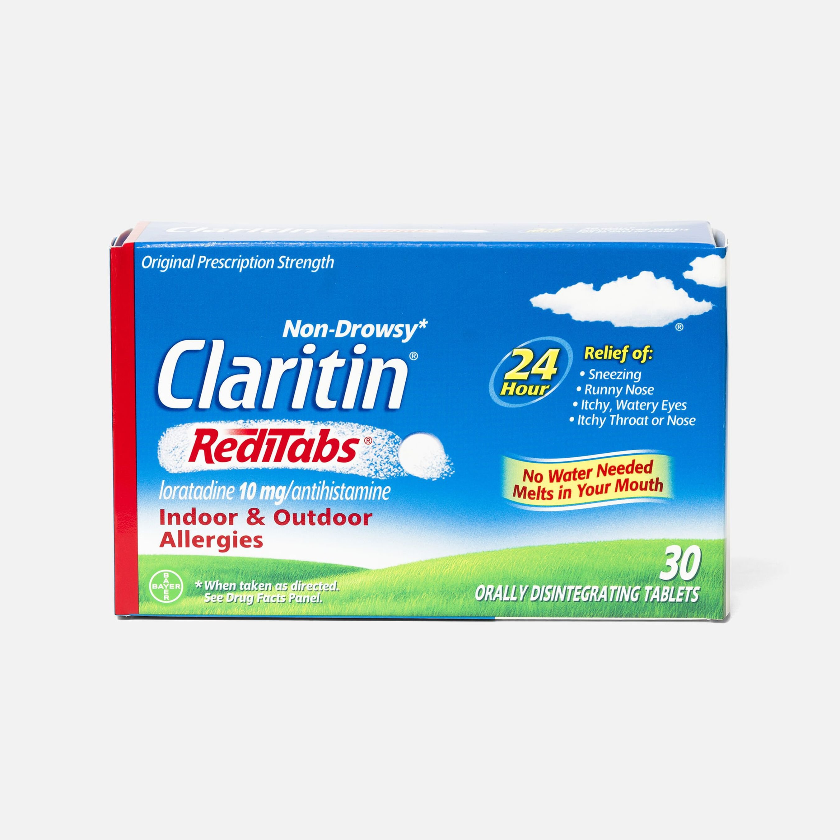 FSA Eligible Claritin Allergy 24 Hour RediTabs, 30 ct. | FSA Store