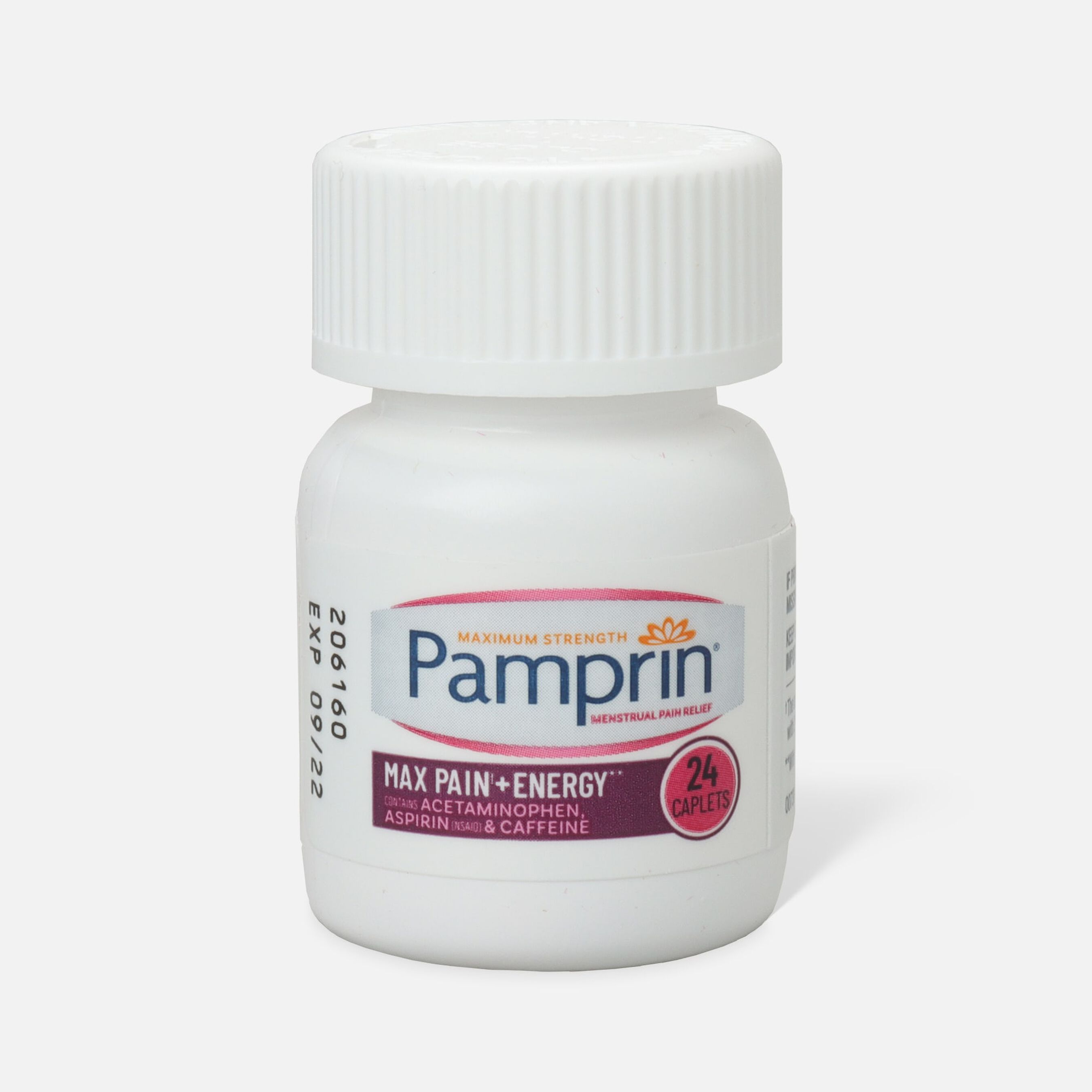 Pamprin Max Formula Caplets, 24 ct