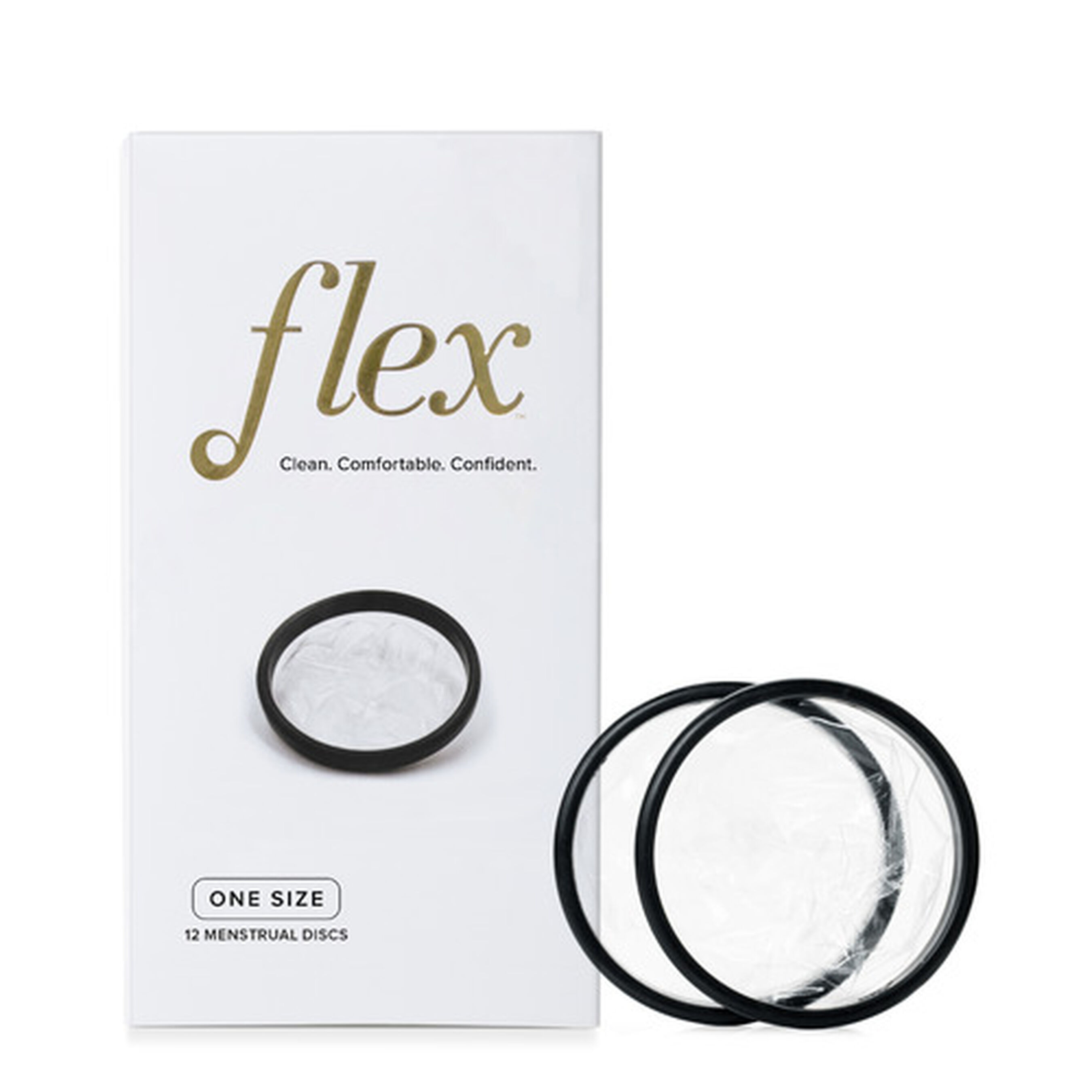 FLEX Menstrual Discs, 12 ct.