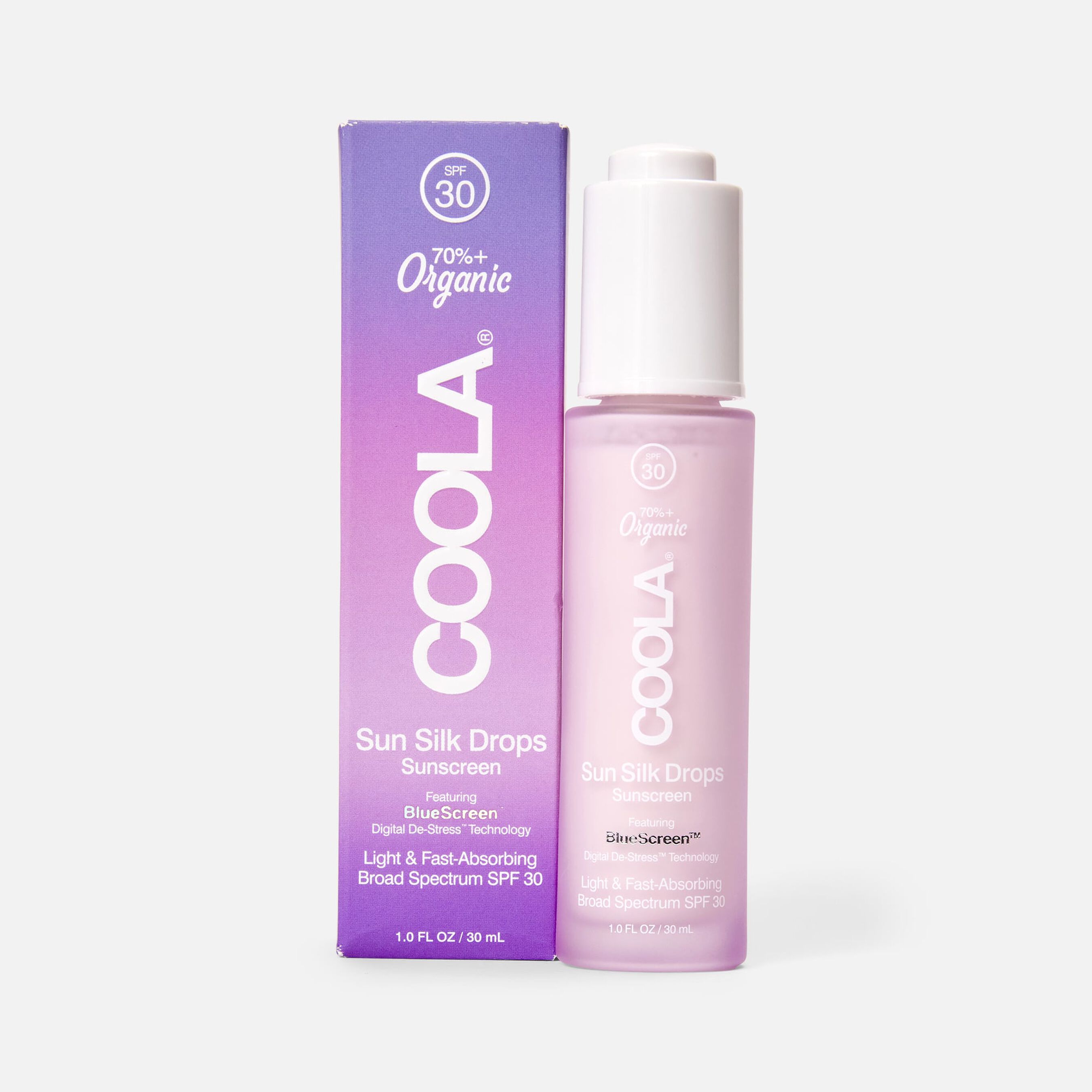FSA Eligible COOLA Sun Silk Drops Organic Face Sunscreen SPF 30 | FSA Store