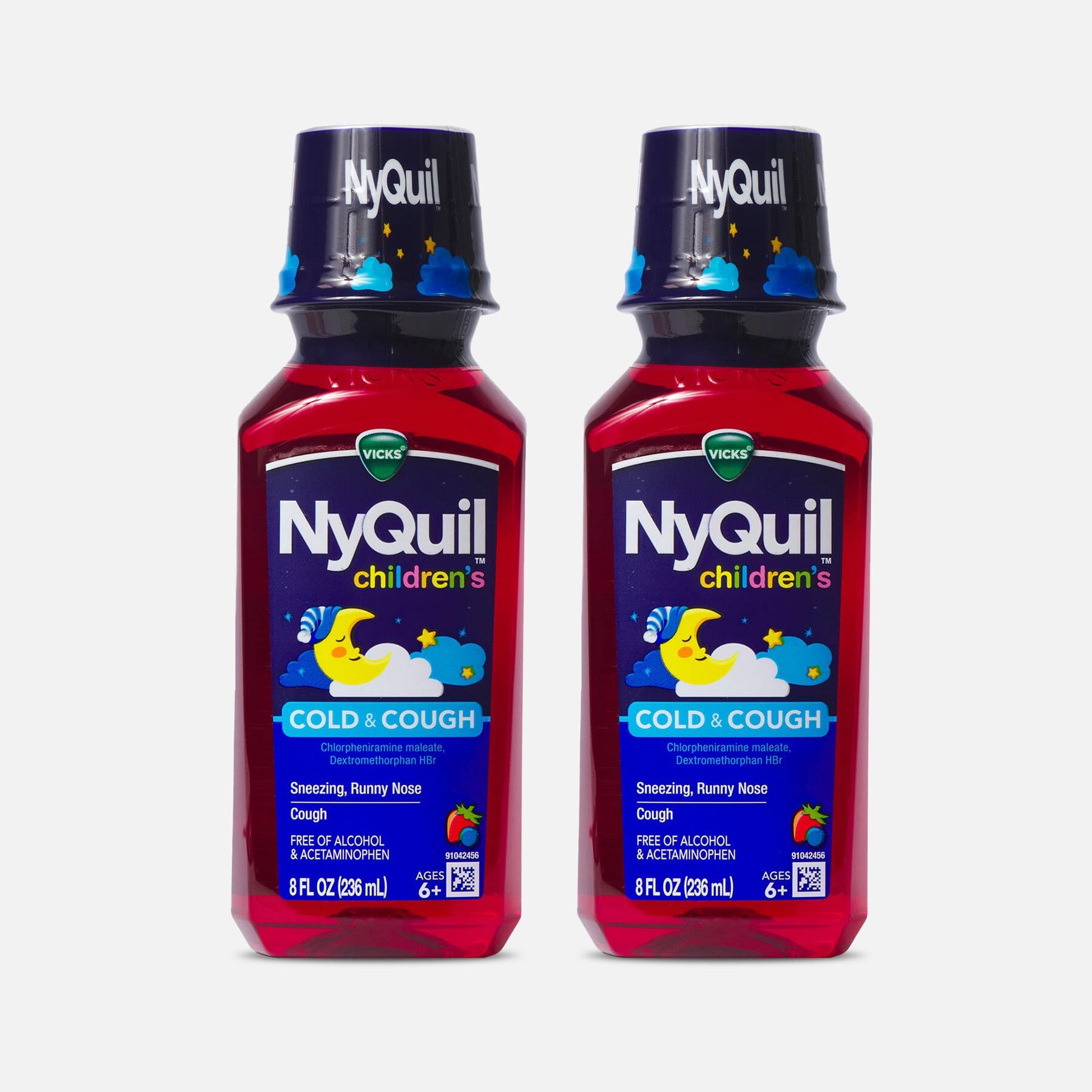 FSA Eligible Vicks NyQuil Children's Cold & Cough Liquid, 8 fl oz. (2 ...