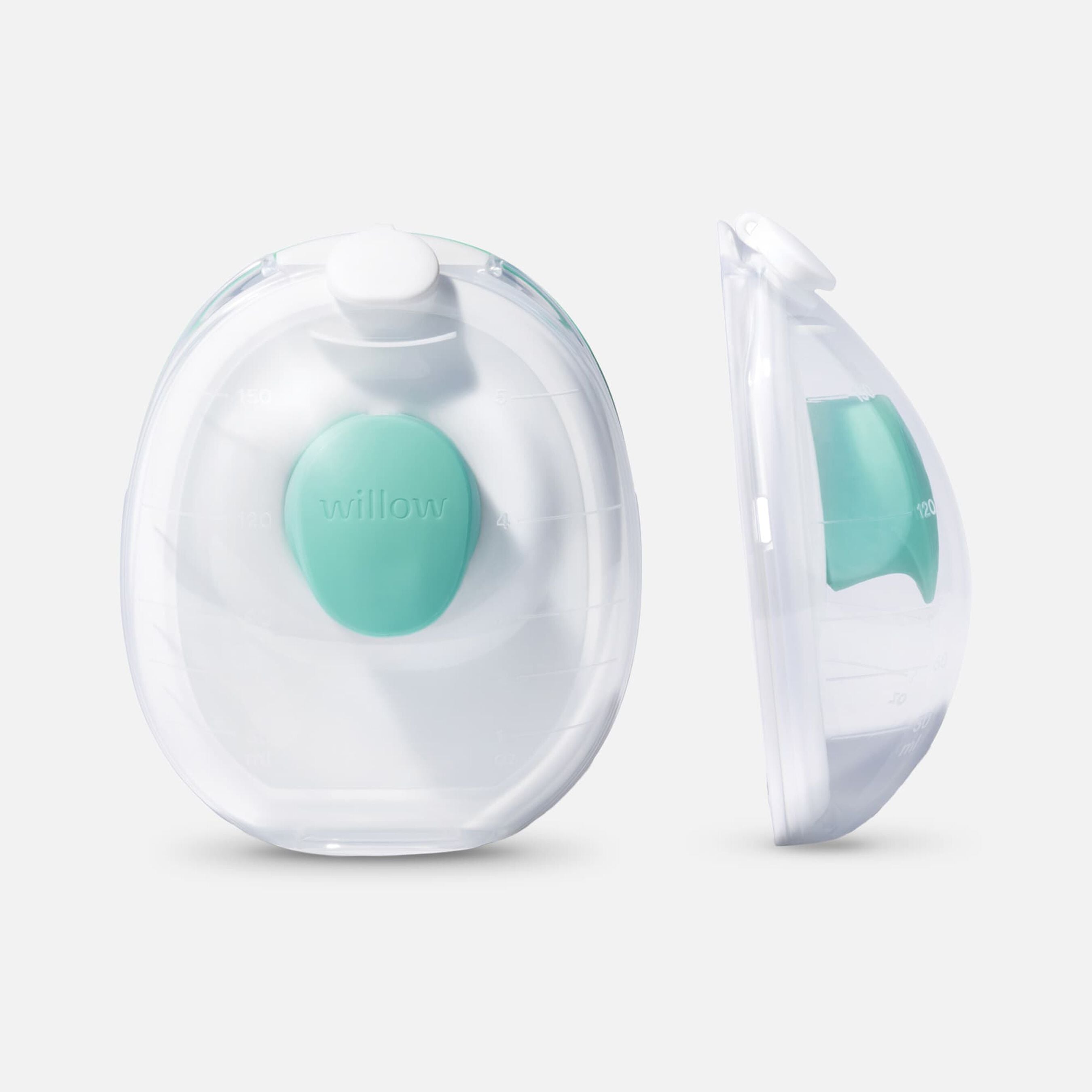 FSA Eligible Willow Go Splashguard Breast Milk Container Set, 7-oz ...