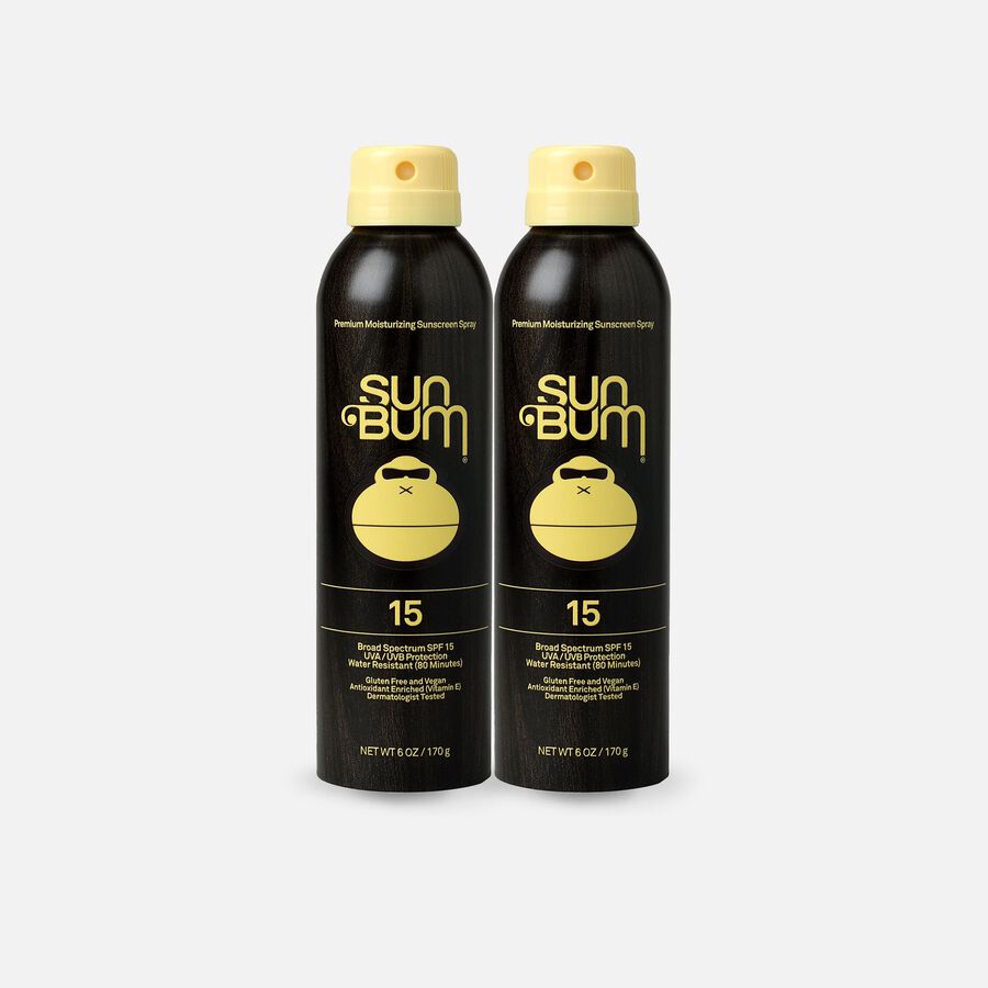 Sun Bum SPF 15 Sunscreen Continuous Spray, 6 oz. (2-Pack)