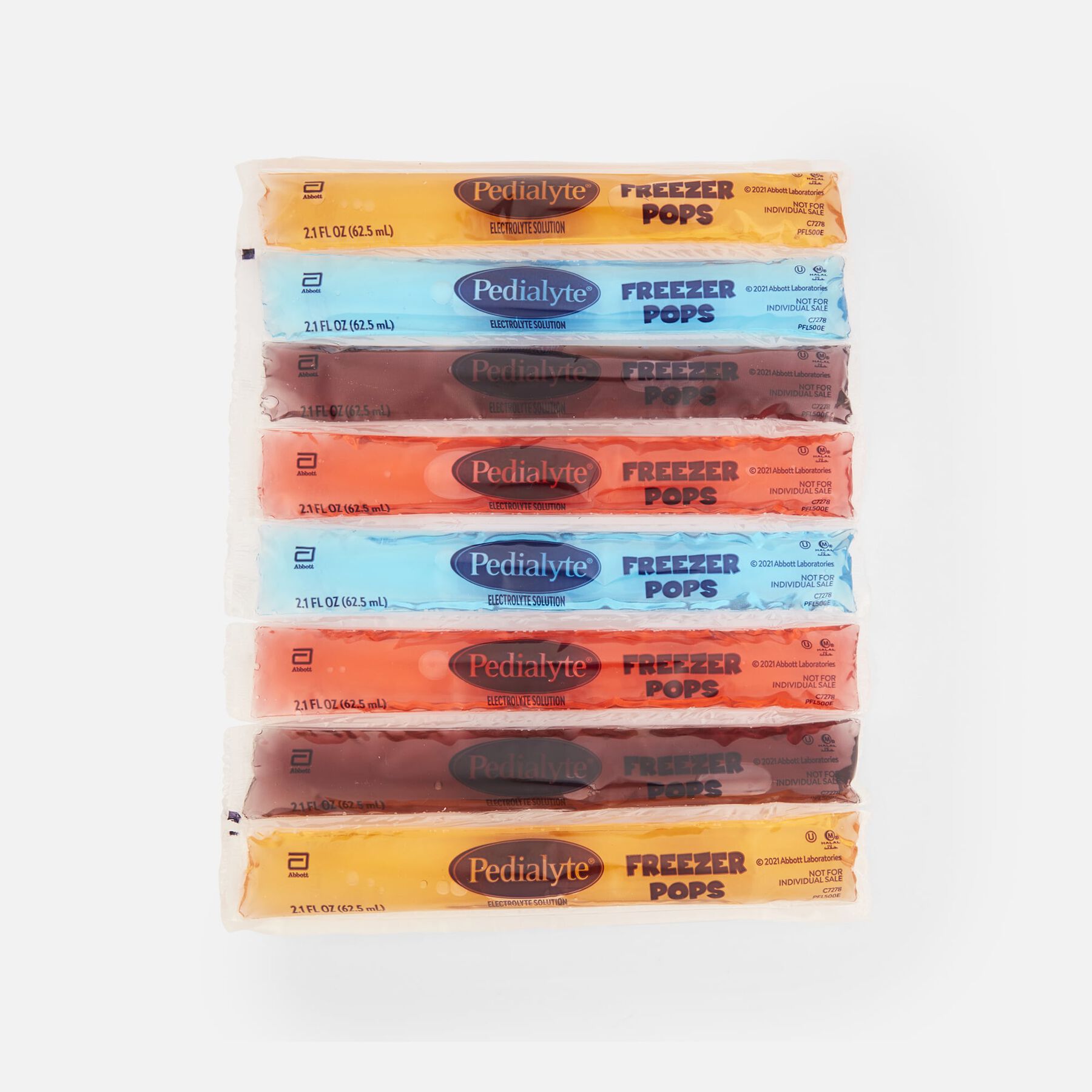 FSA Eligible Pedialyte Freezer Pops, Assorted Flavors, 16ct. / 2.1 oz ...