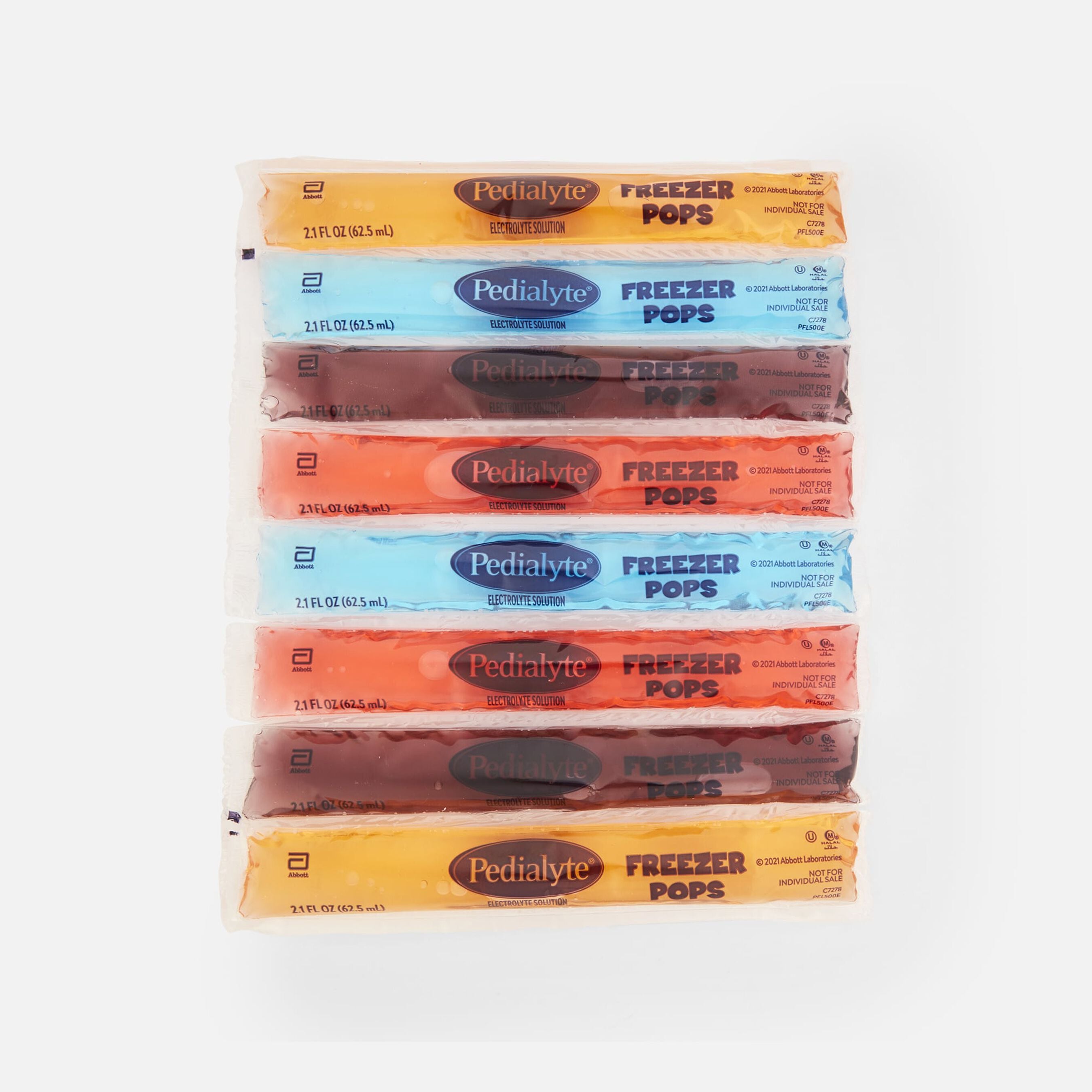 FSA Eligible Pedialyte Freezer Pops, Assorted Flavors, 16ct. / 2.1 oz ...