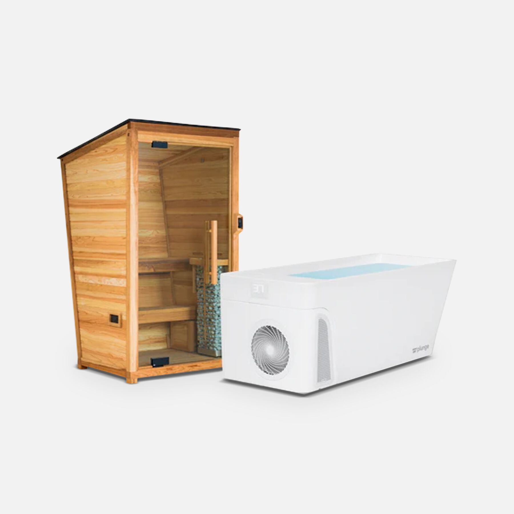 FSA Eligible Plunge Contrast Therapy All-in Pod and Sauna Mini Bundle | FSA Store