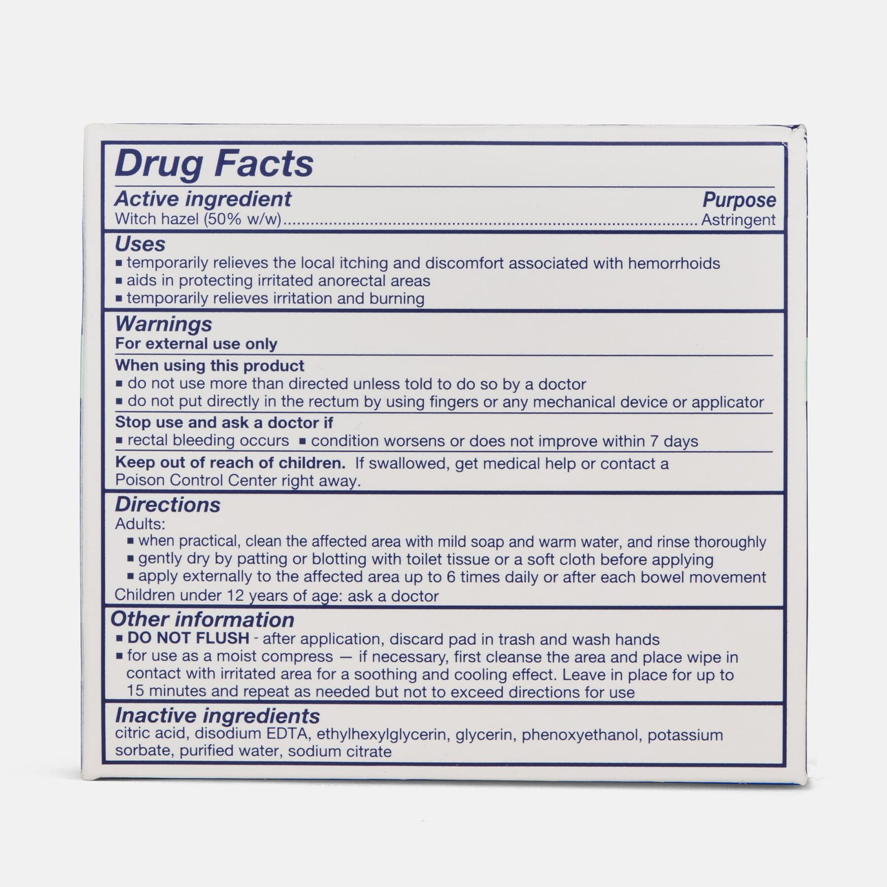 FSA Eligible Tucks Medicated Hemorrhoidal Pads, 100 ct. | FSA Store