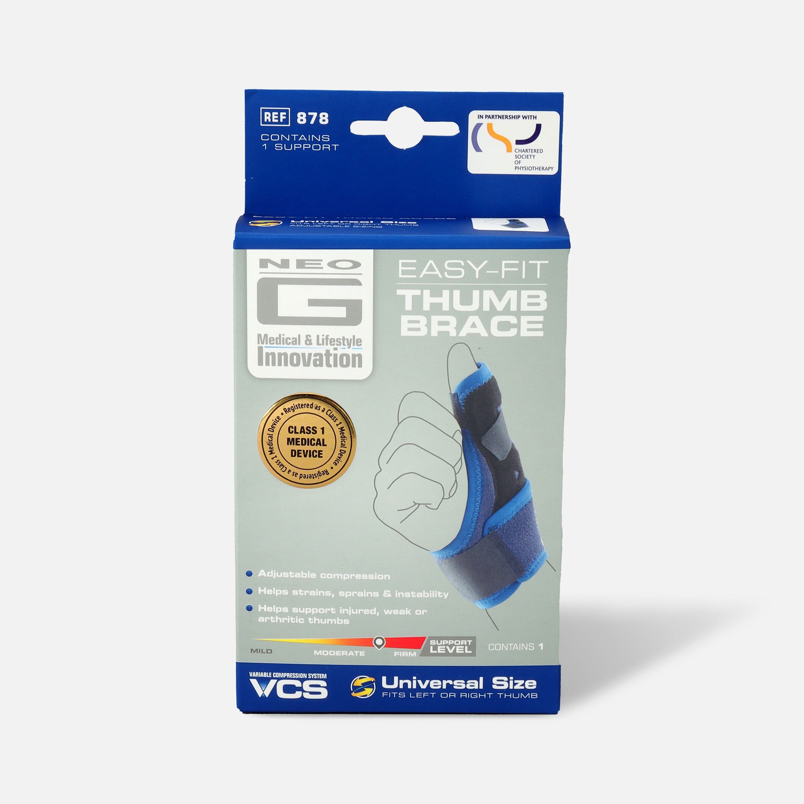FSA Eligible Neo G Easy-Fit Thumb Brace, One Size | FSA Store