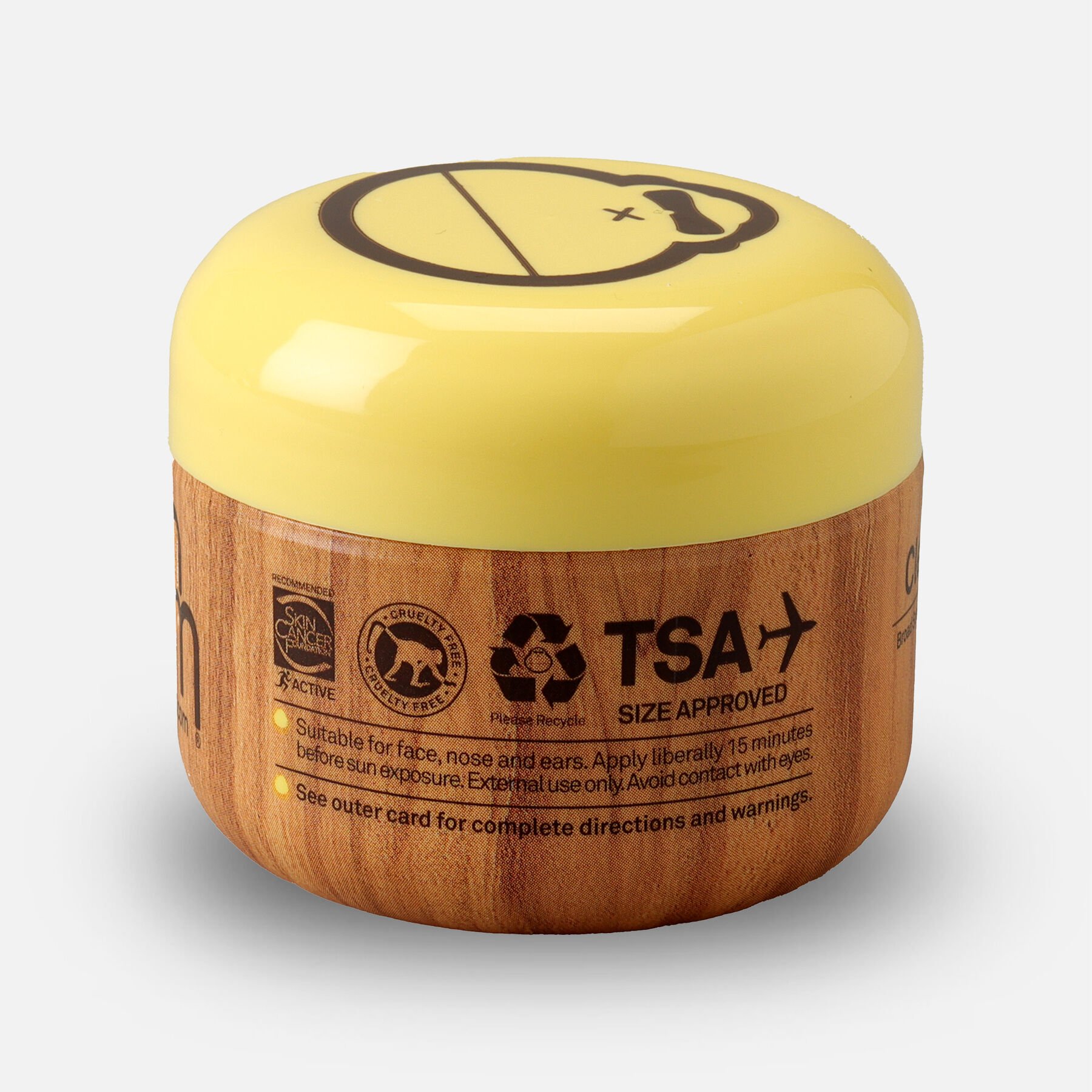 FSA Eligible Sun Bum Clear Zinc Oxide Sunscreen, SPF 50, 1 oz. Jar ...