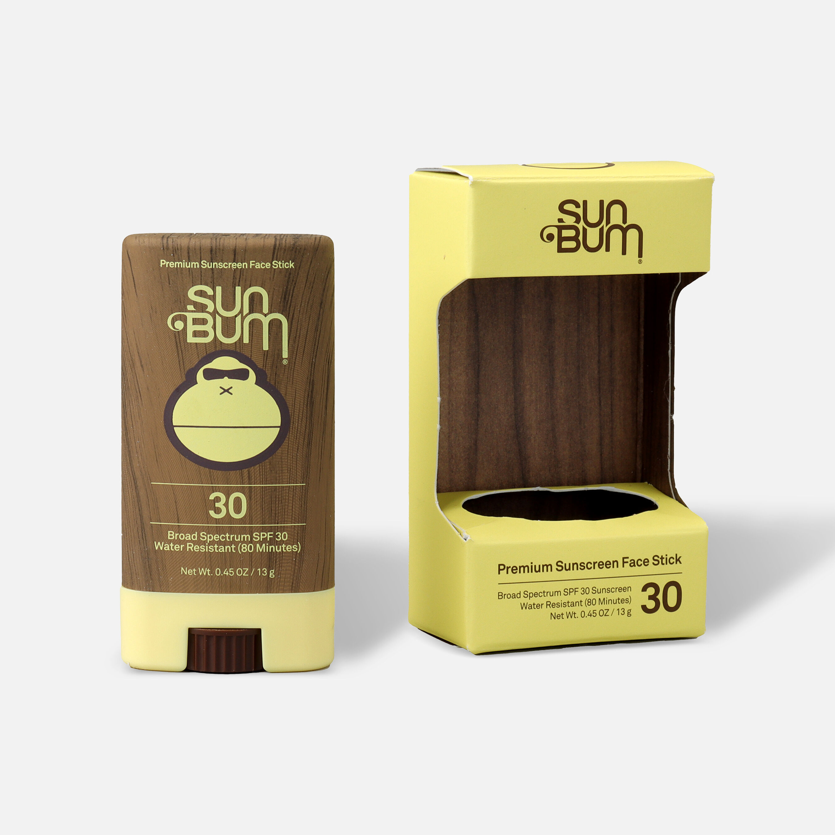 Sun Bum Sunscreen Face Stick, SPF 30, .45 oz.