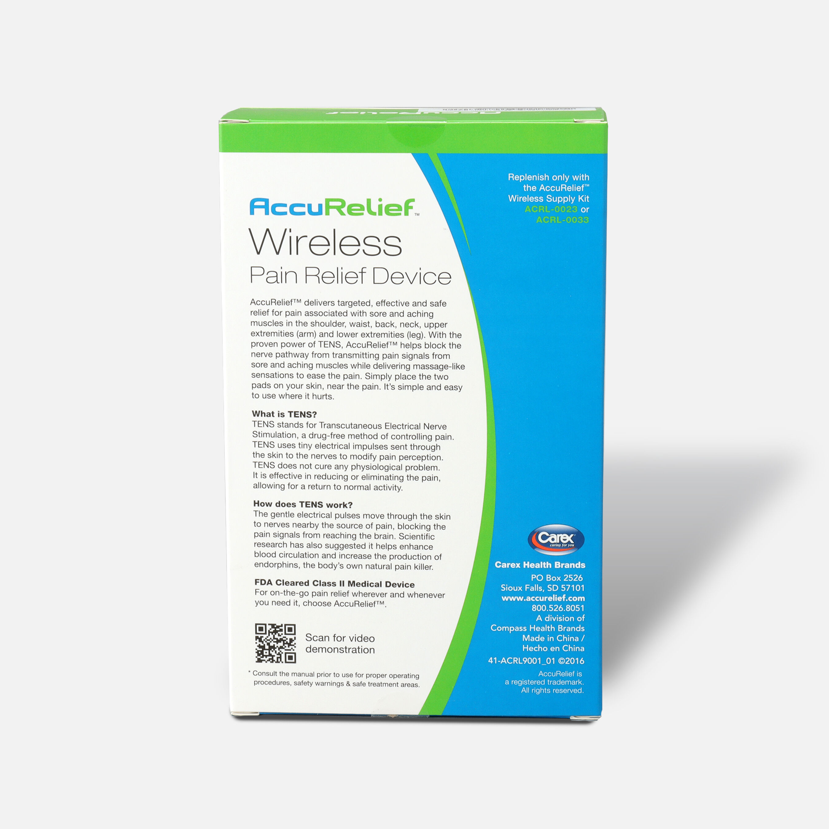AccuRelief™ Wireless Remote Control TENS