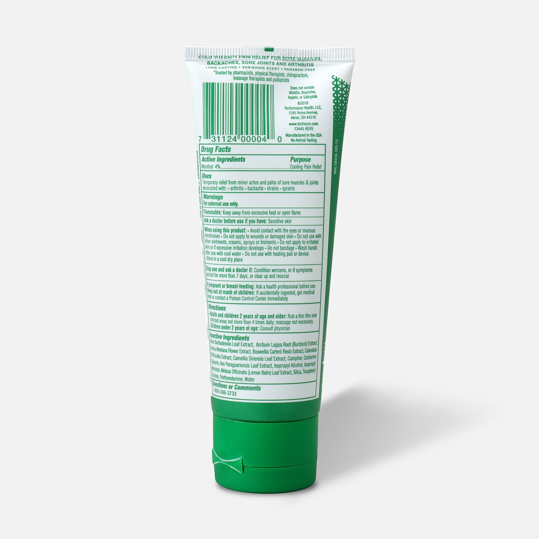 FSA Eligible Biofreeze® Pain Relieving Gel, Colorless, 3 oz. | FSA Store