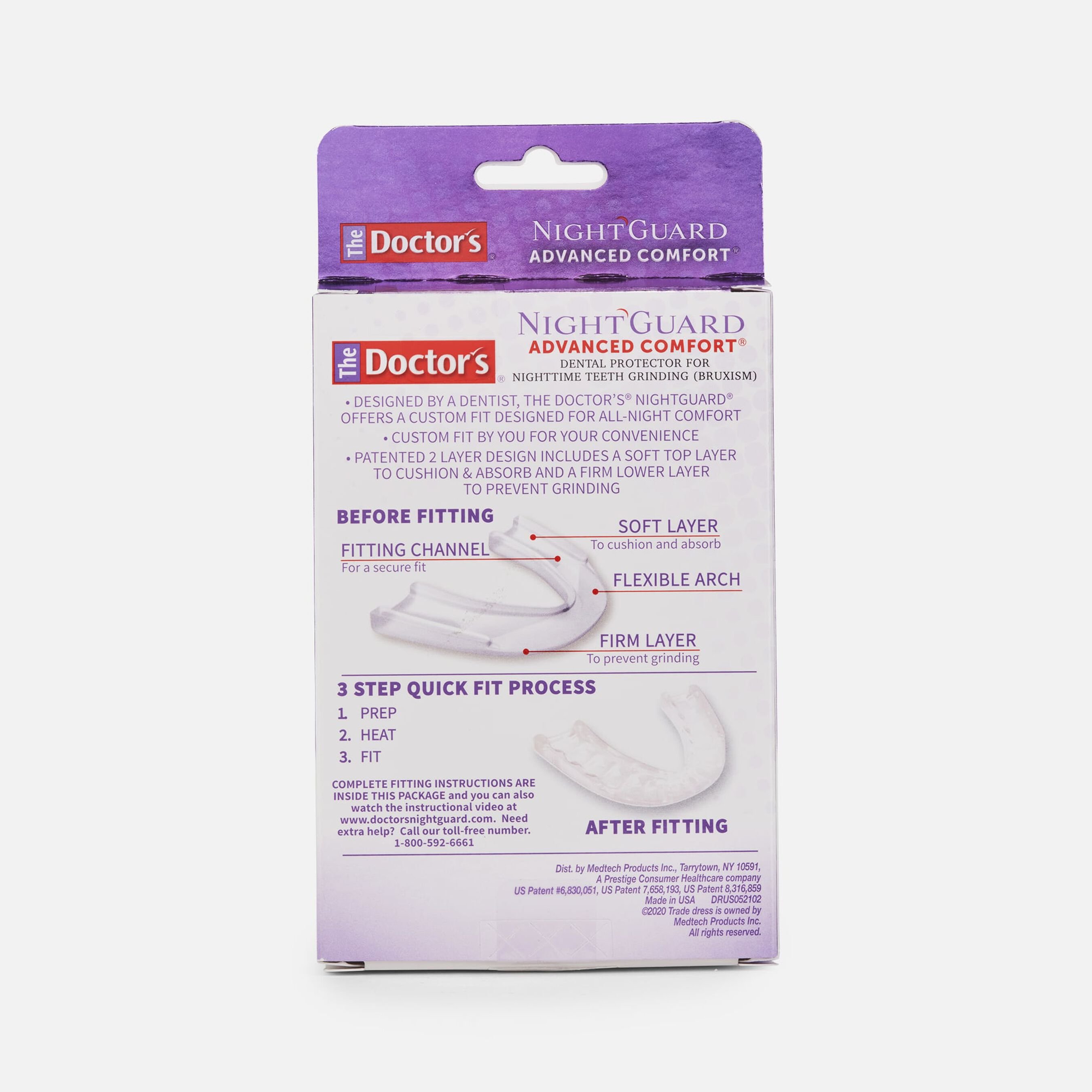 FSA Eligible The Doctor's NightGuard Advanced Comfort Dental Protector ...