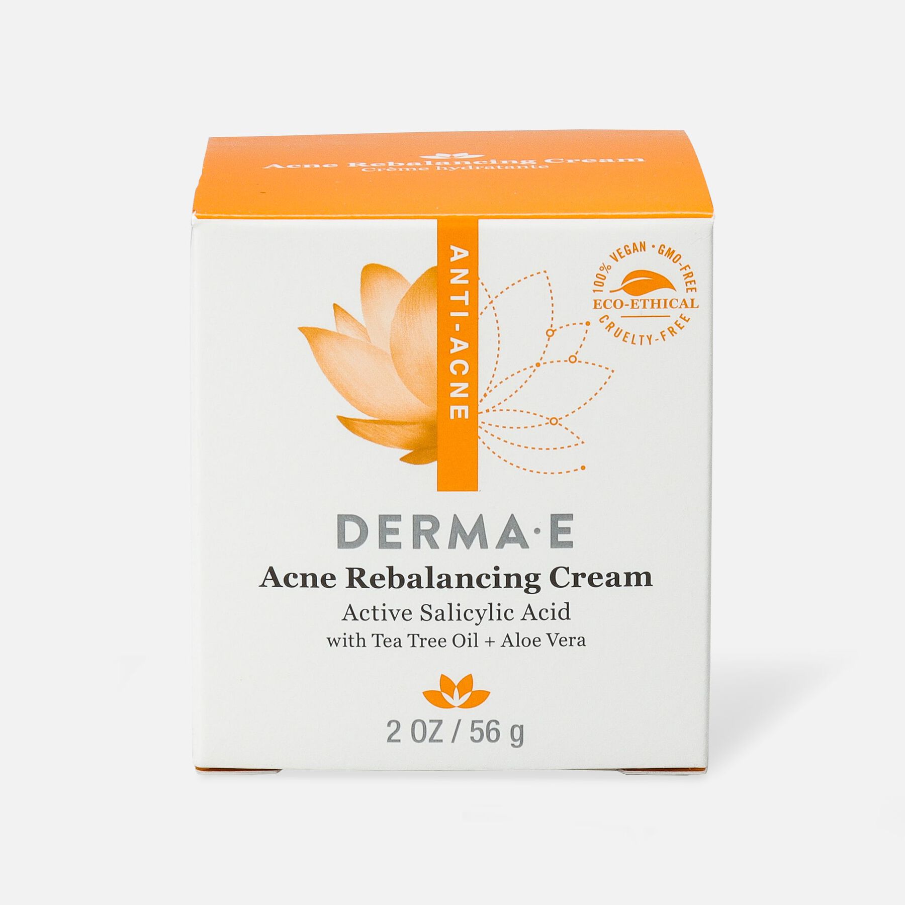 Derma E Acne Rebalancing Cream, 2 oz.